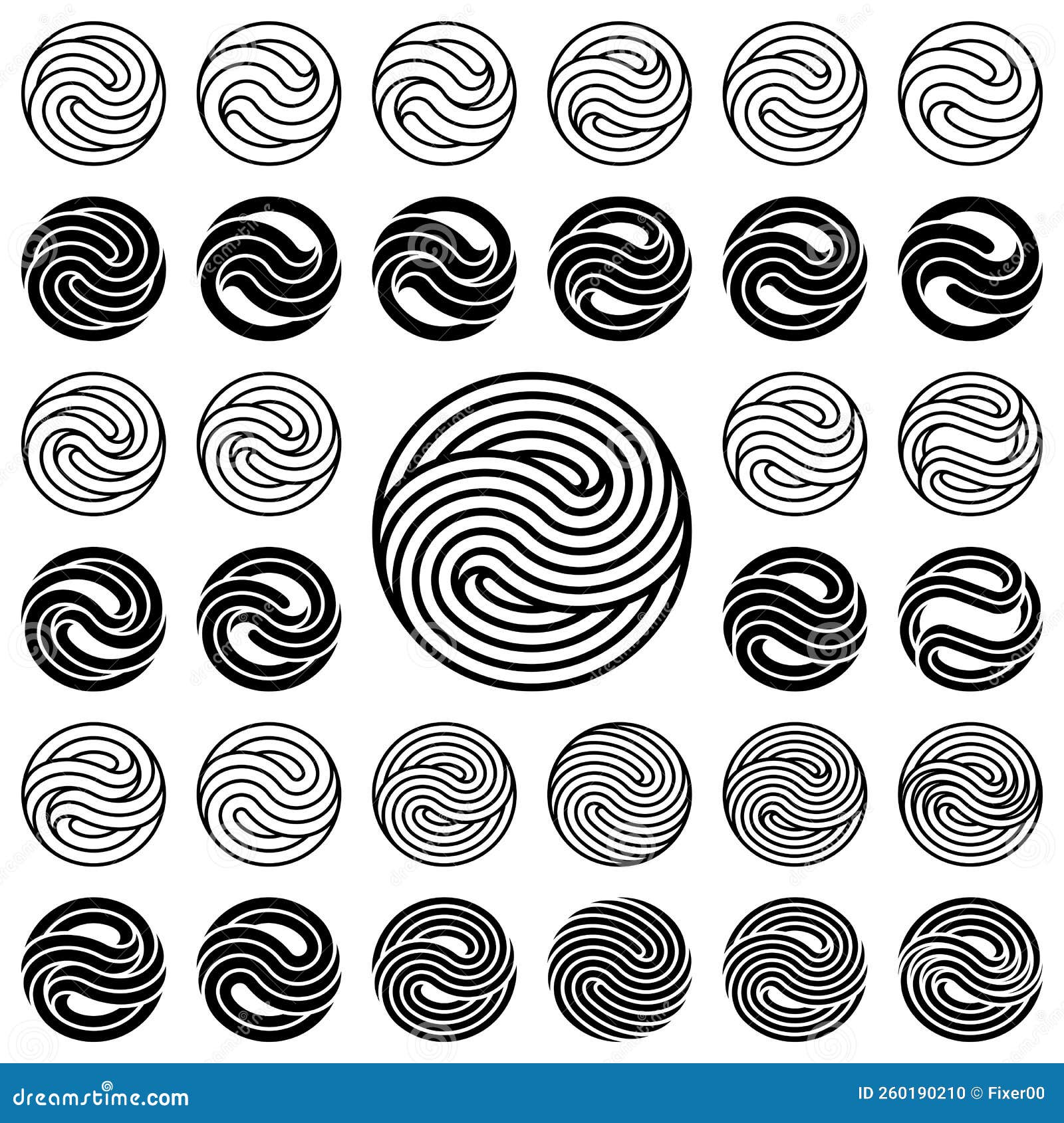 Logo-Vorlage vektor abbildung. Illustration von dekoration - 260190210