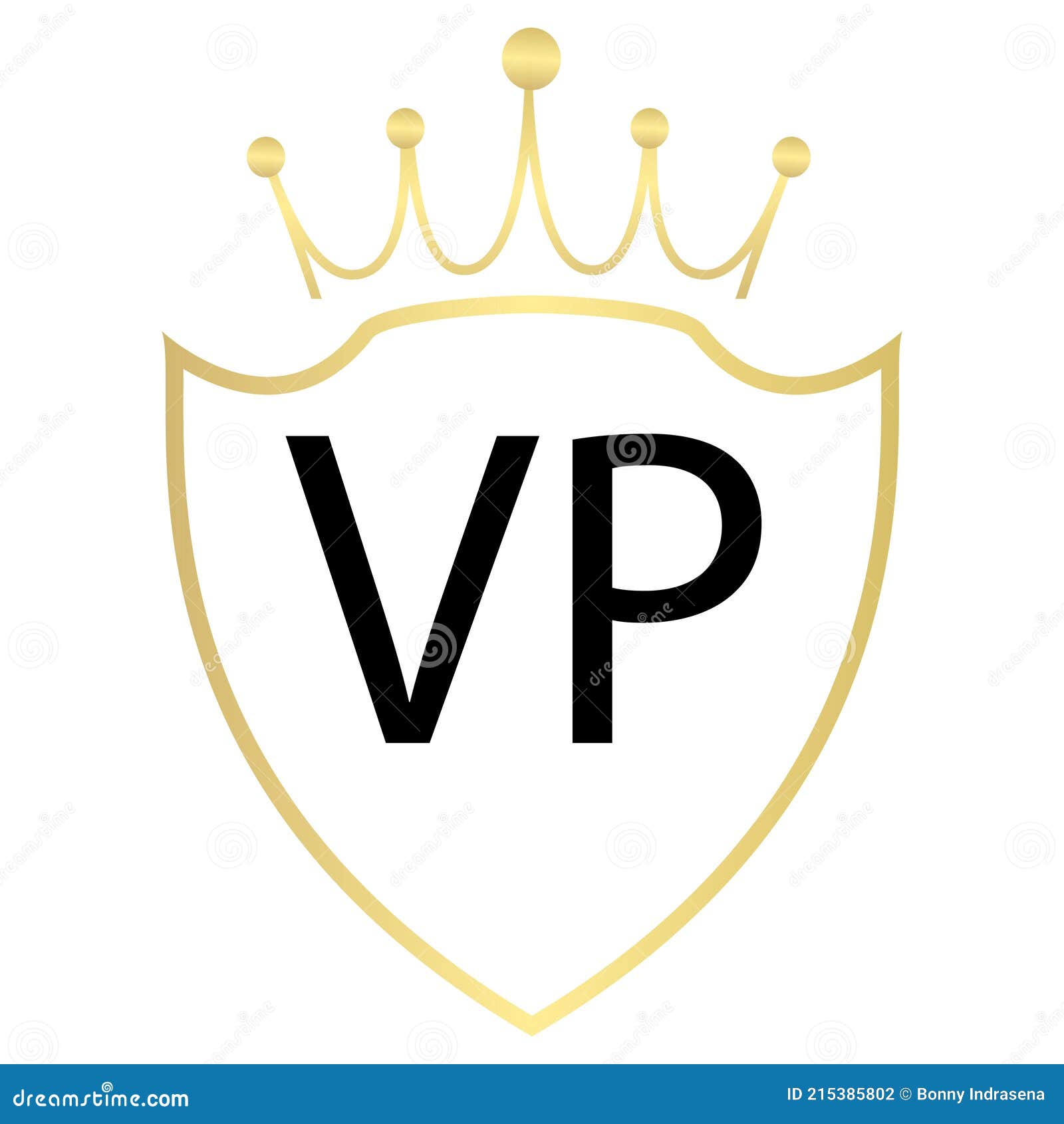 Logo Vp Lettre Design Avec Style Simple Illustration de Vecteur ...