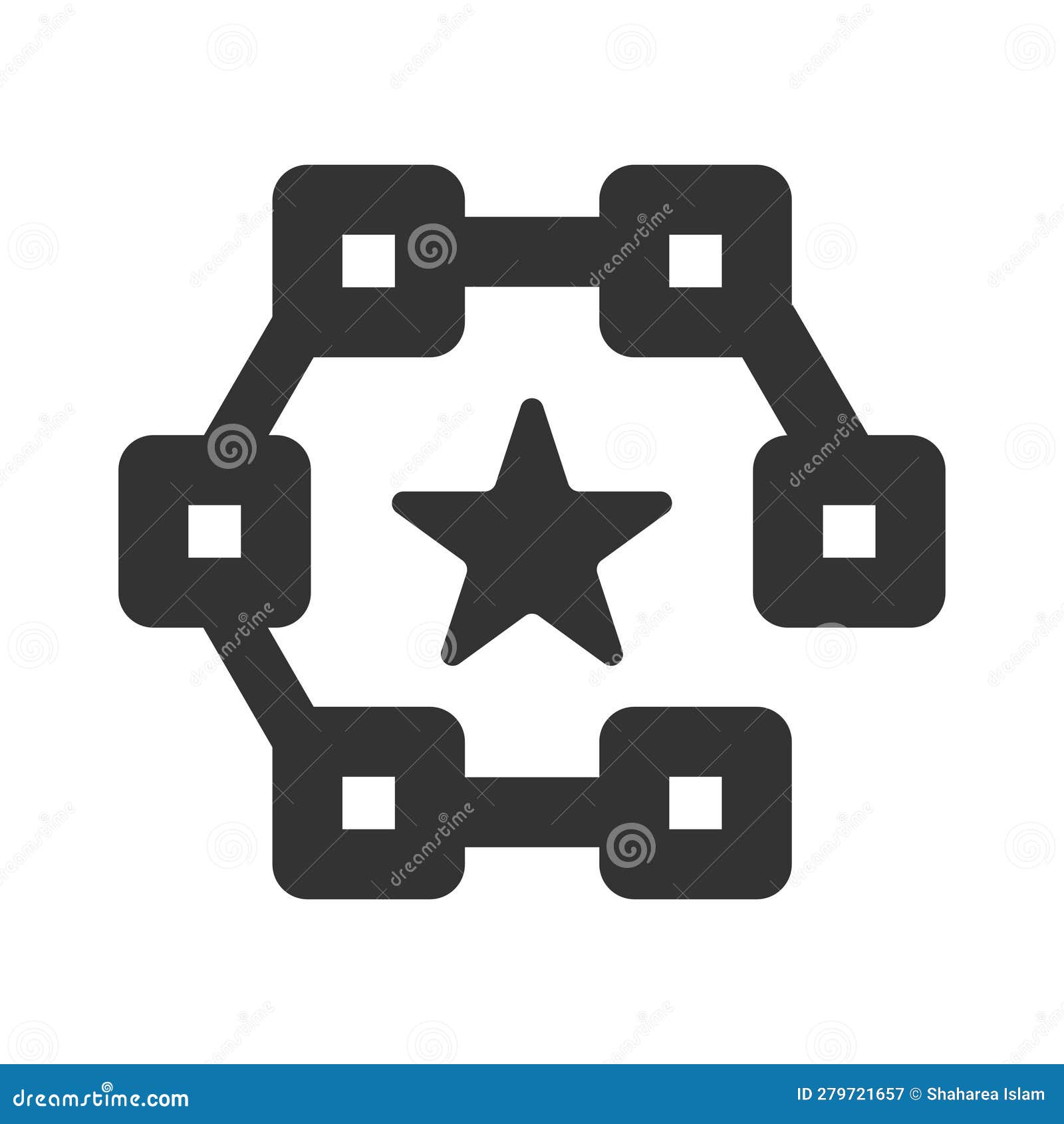 Logo Watermark Icon Cartoon Vector | CartoonDealer.com #279721657