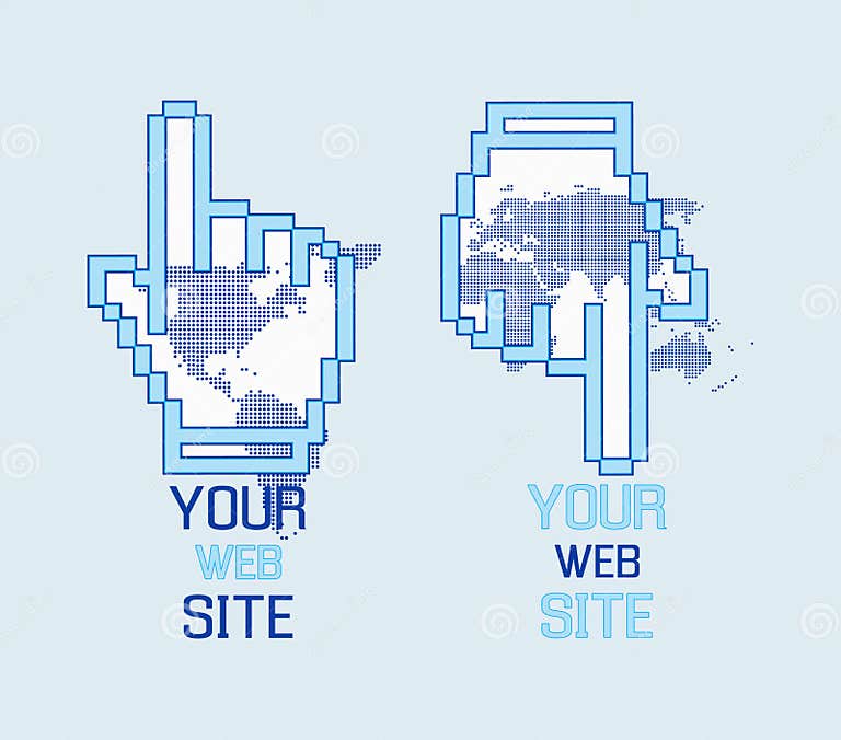 Logo web hands template stock vector. Illustration of australia - 20443355