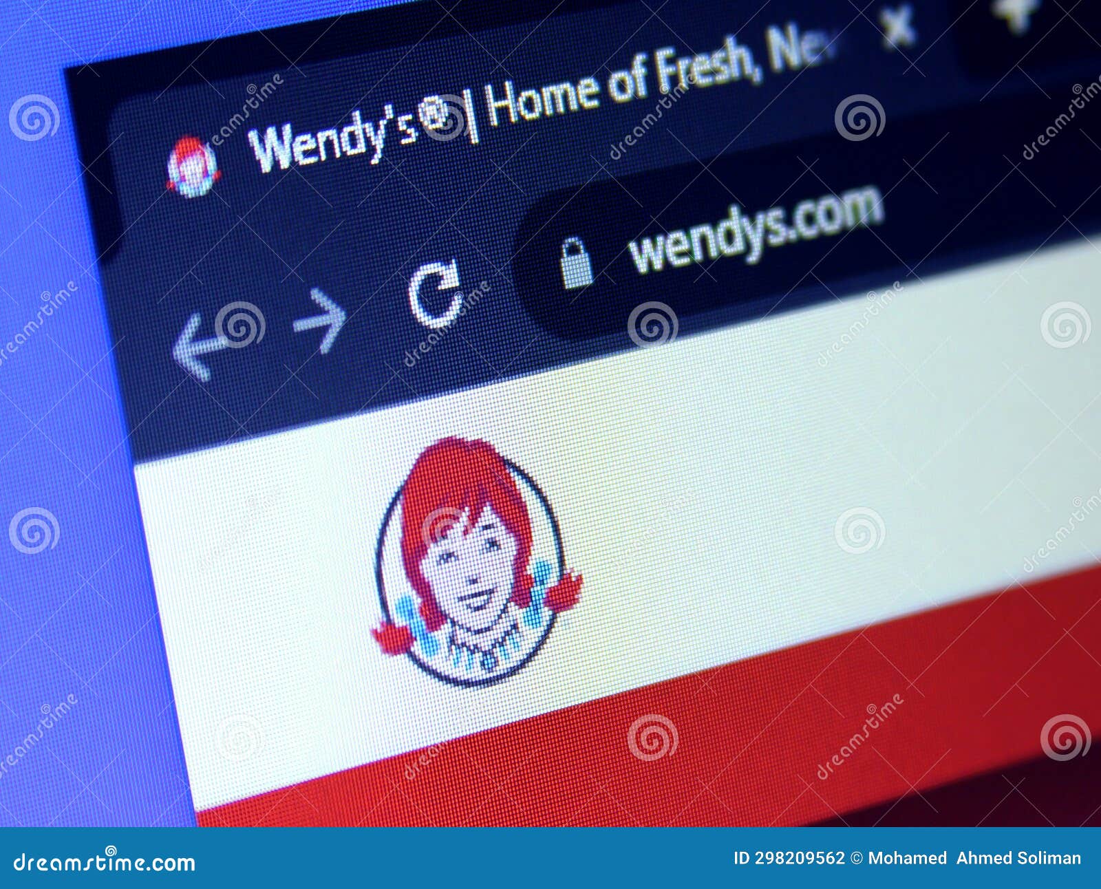Wendys Fast Food Logo Editorial Photography Image Of International 298209562