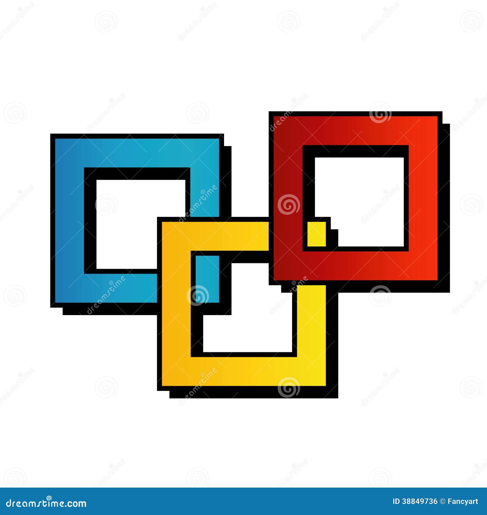 Logo for window treatment stock vector. Illustration of hanging - 38849736