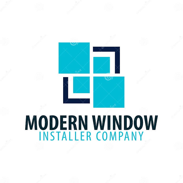 Logo Windows Store. Installer Company. Vector Illustration. Stock ...