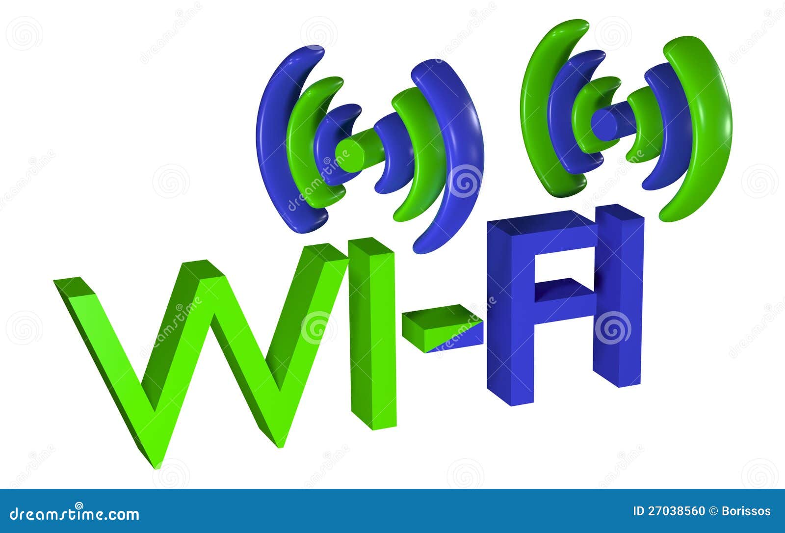 Logo wireless data network stock illustration. Illustration of ...
