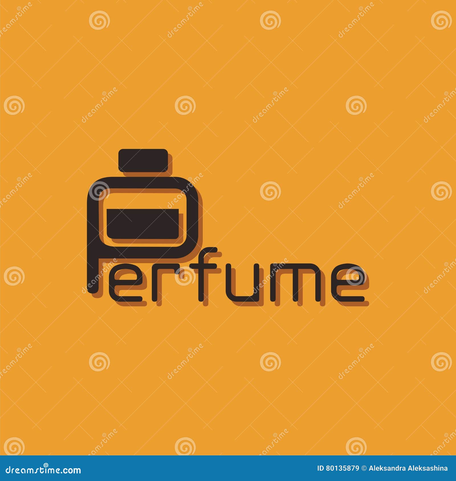 Logo Word Perfume ilustración del vector. Ilustración de etiqueta ...