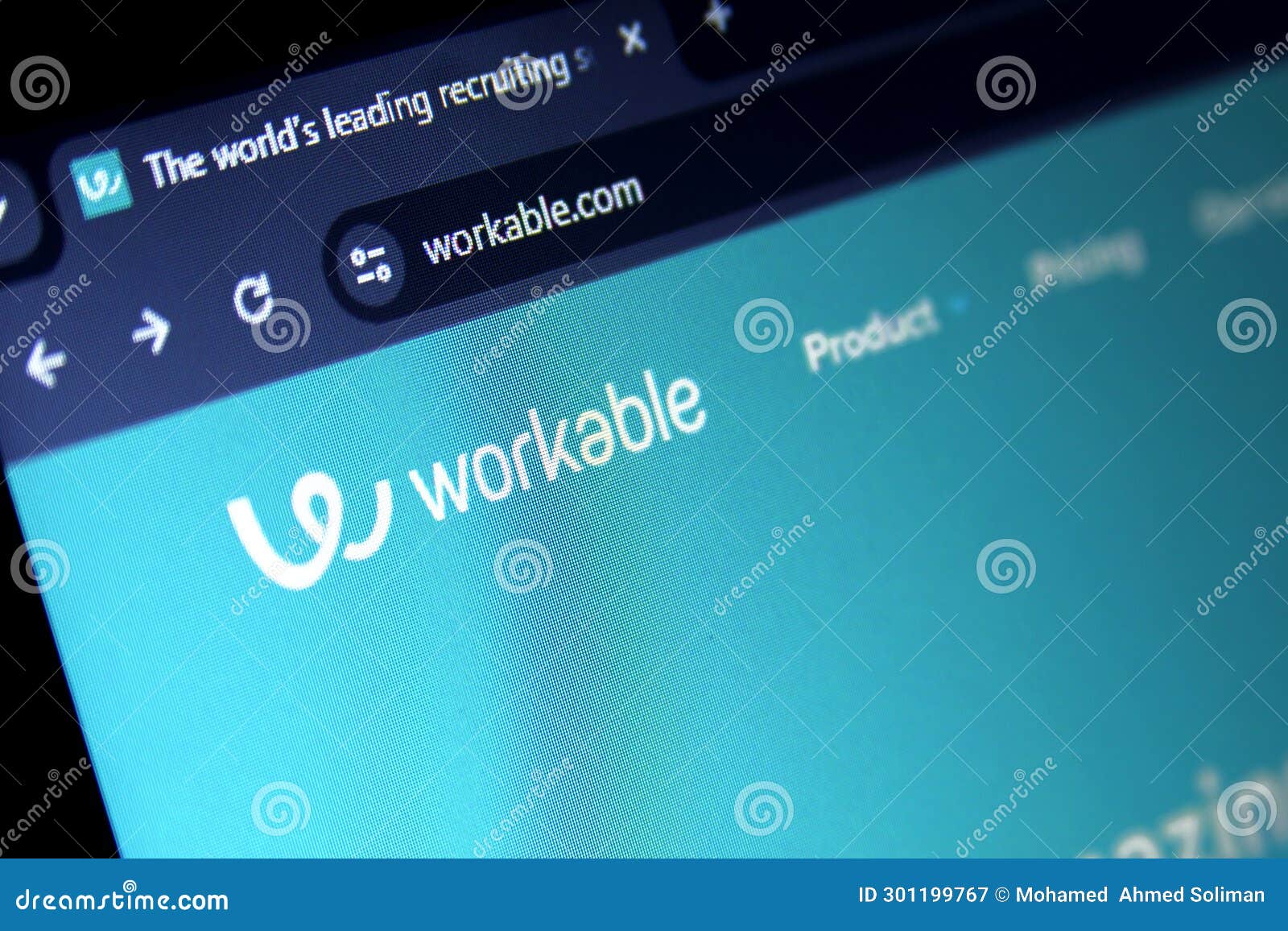 Workable Recruitment and Hiring Software Editorial Photography - Image ...