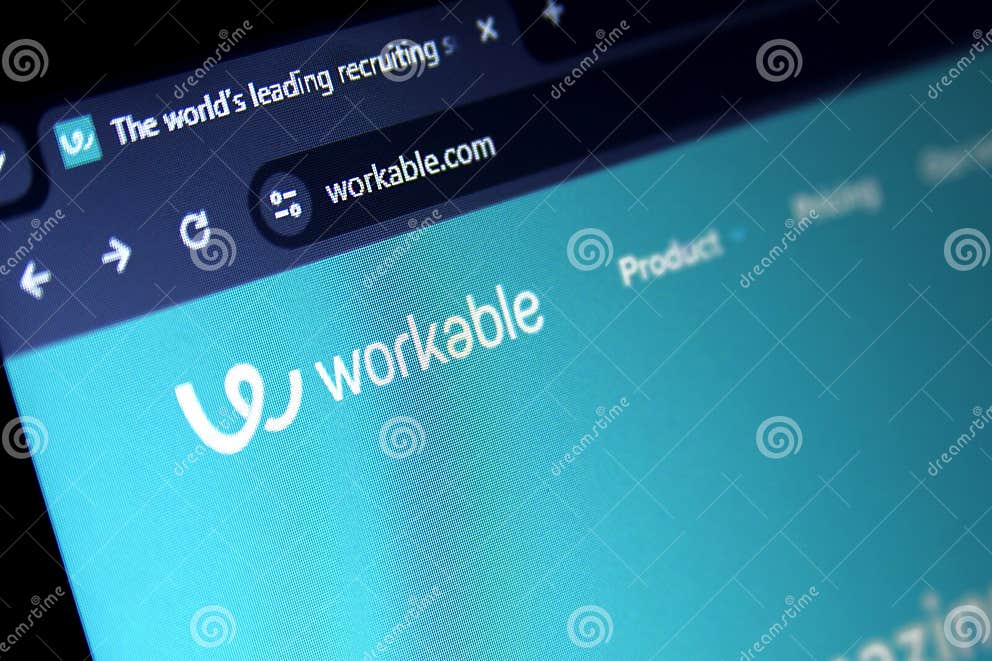 Workable Recruitment and Hiring Software Editorial Photography - Image ...