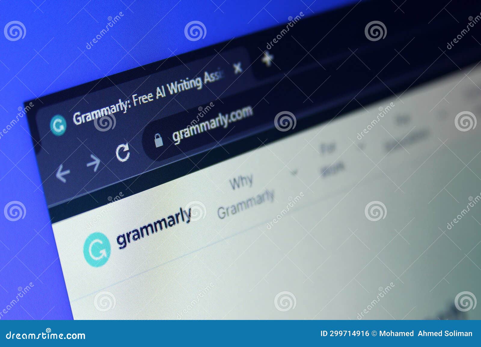 Grammarly Writing Assistant AI Editorial Photo - Image of grammar ...