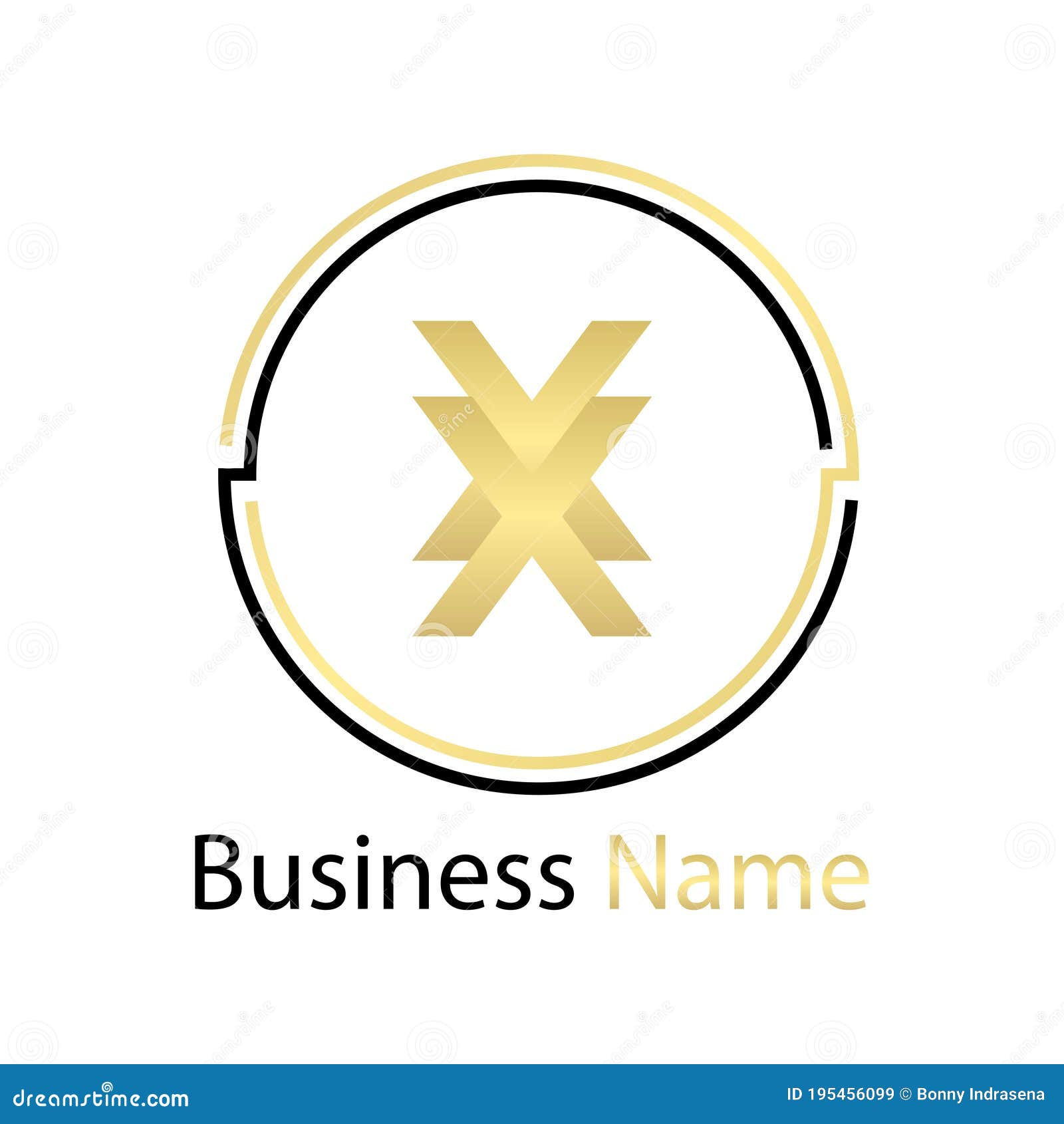 Logo XX Business Letter Logo Design with Simple Style Stock Vector ...
