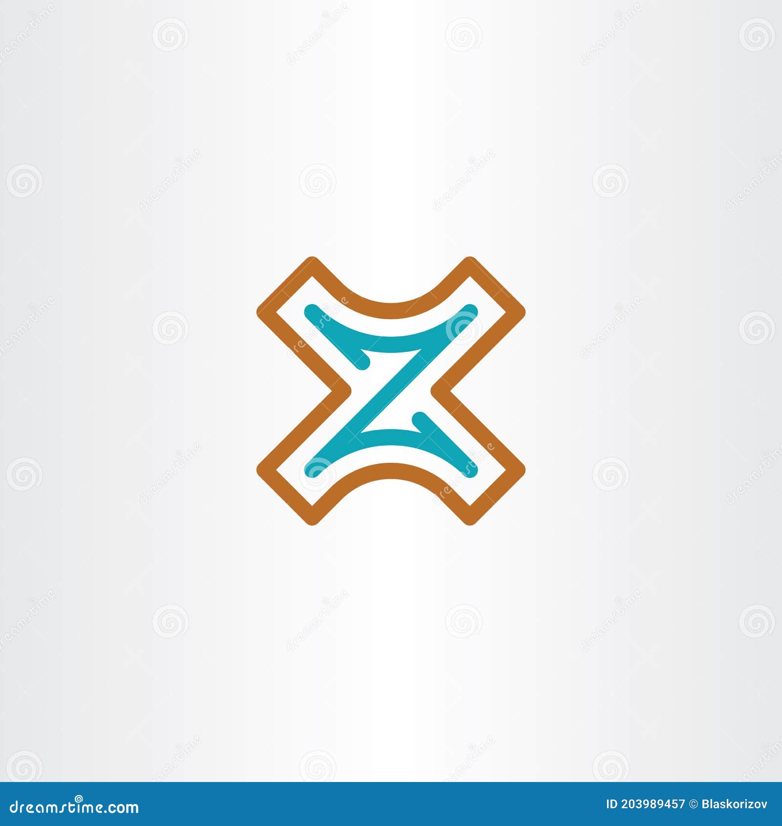 Logo Xz Letter X Z Icon Vector Stock Vector - Illustration of label ...