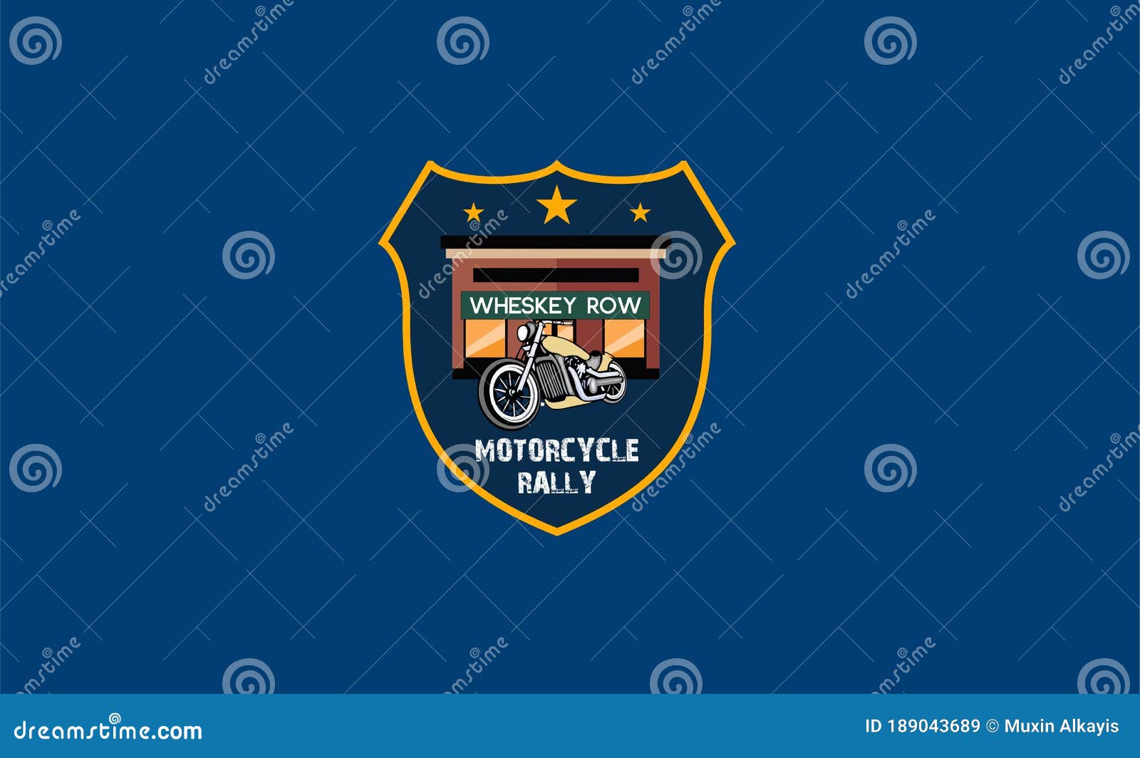 Logo for yor motorcycle stock illustration. Illustration of ...