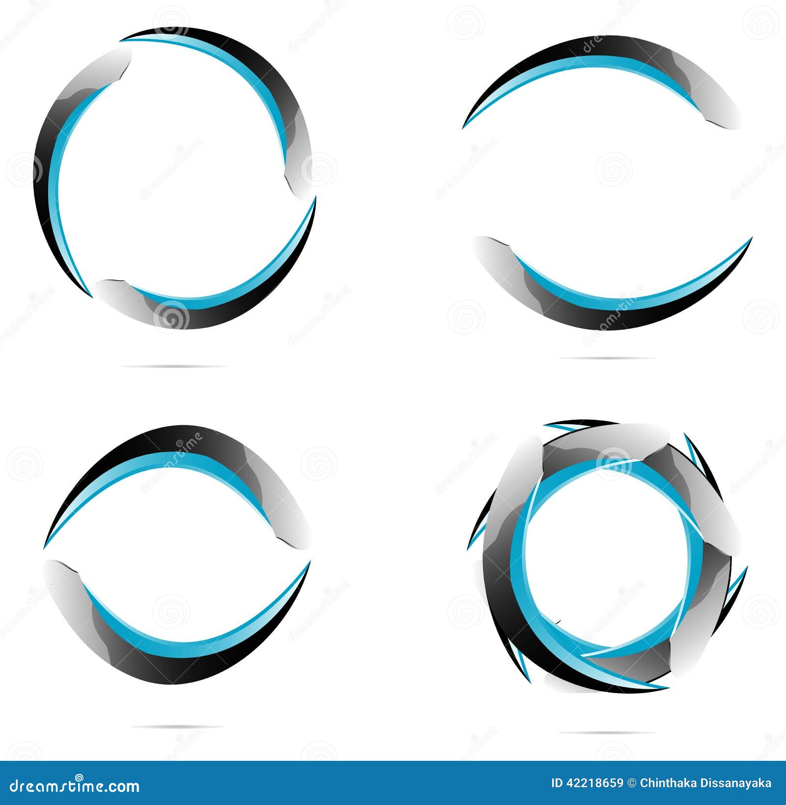 Logoer stock illustrationer. Illustration av flöda, symbol - 42218659