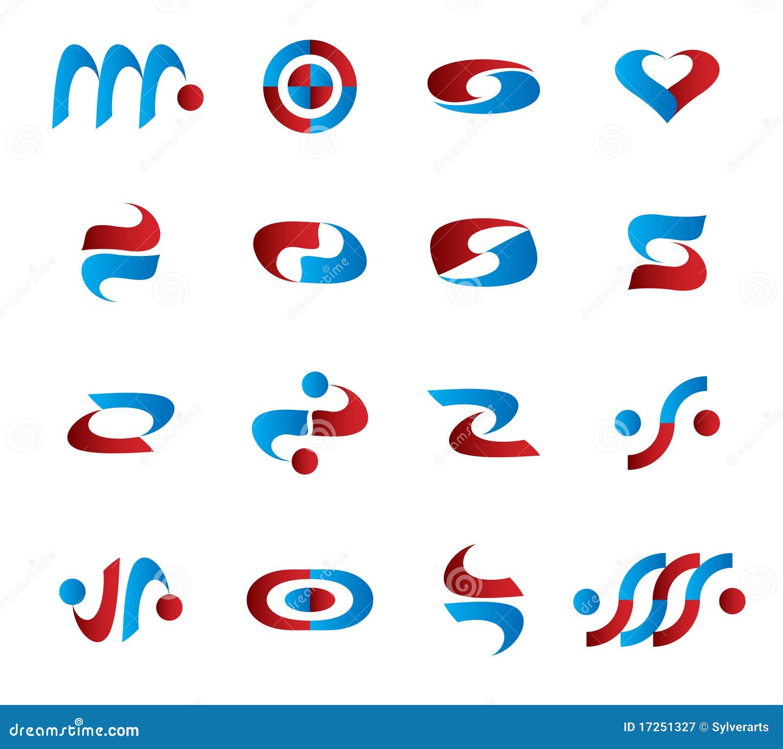 Logoforms stock vector. Illustration of direction, idea - 17251327