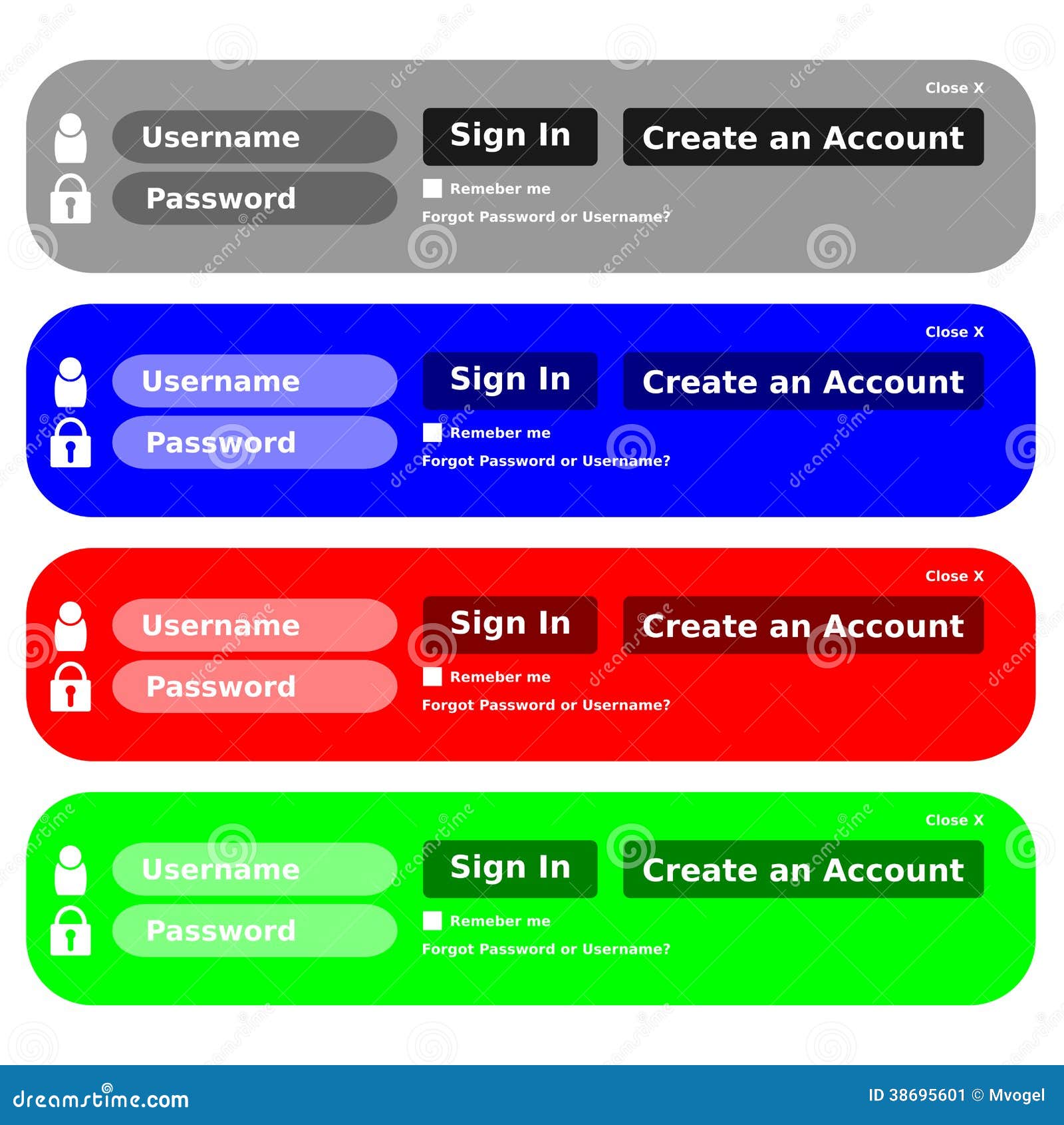 Logon Banners Stock Illustrations – 2 Logon Banners Stock Illustrations ...