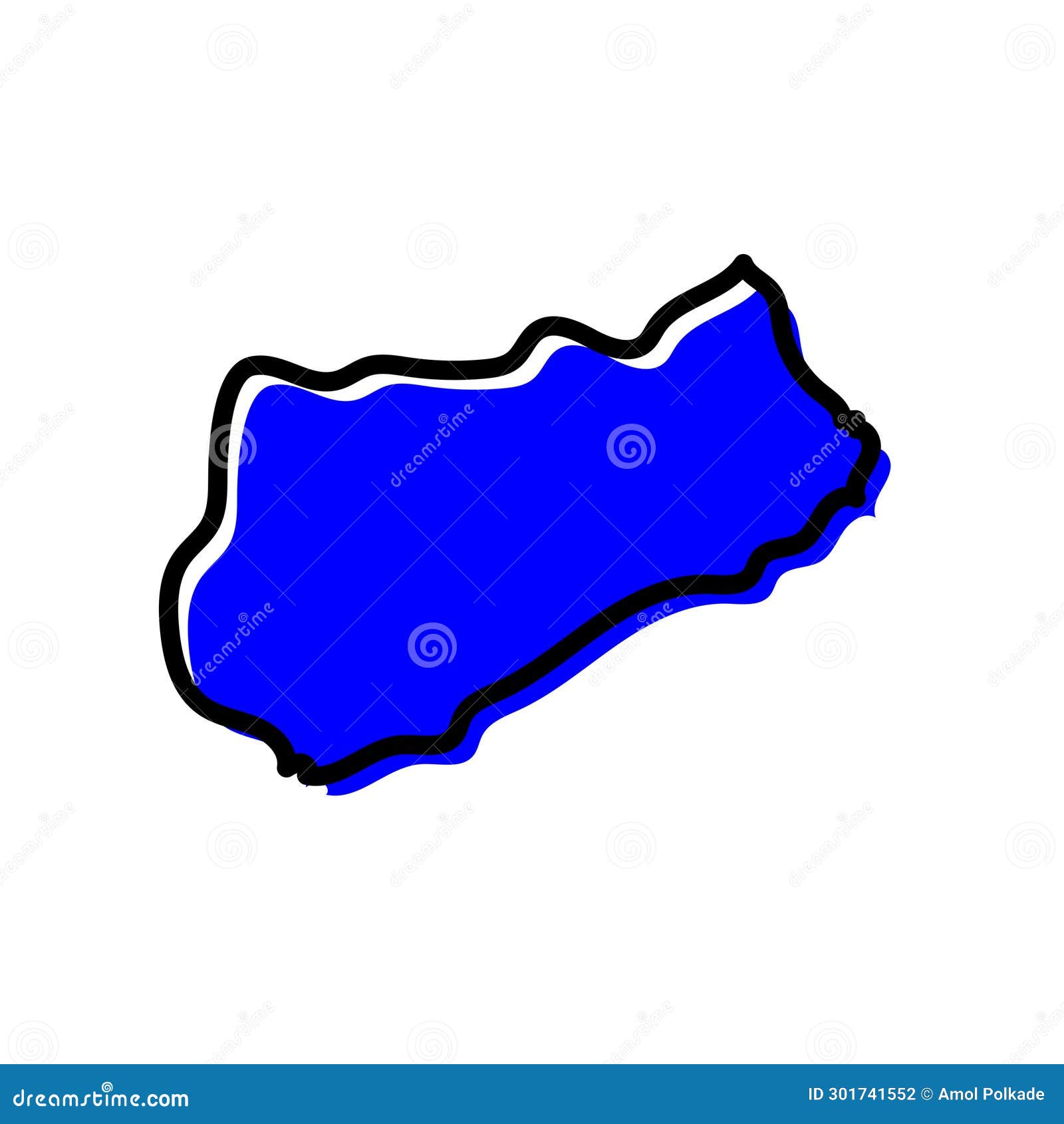 Moundou City Republic Of Chad, Logone Occidental Region Map Vector ...