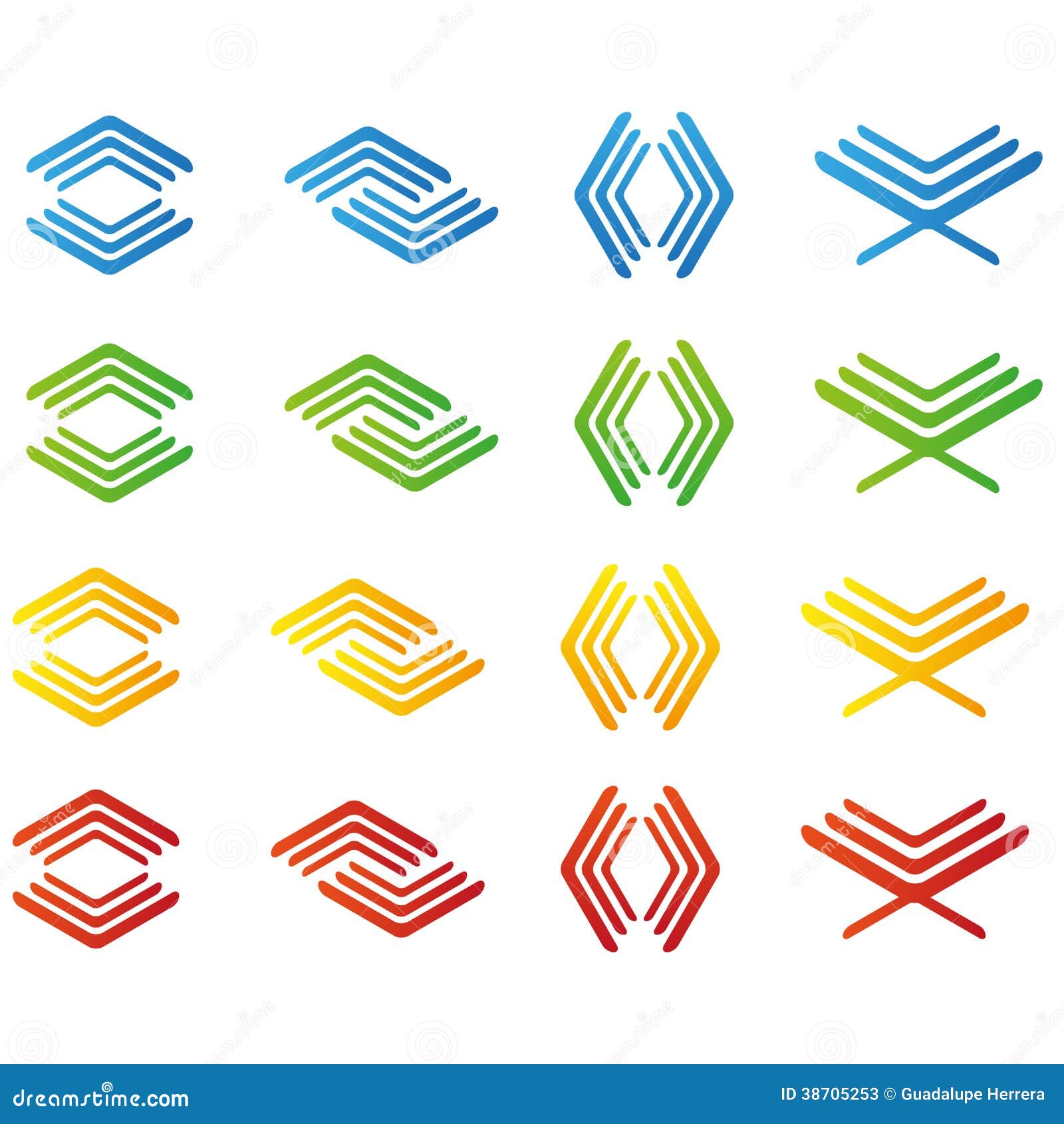 Logos abstract stock vector. Illustration of team, shapes - 38705253