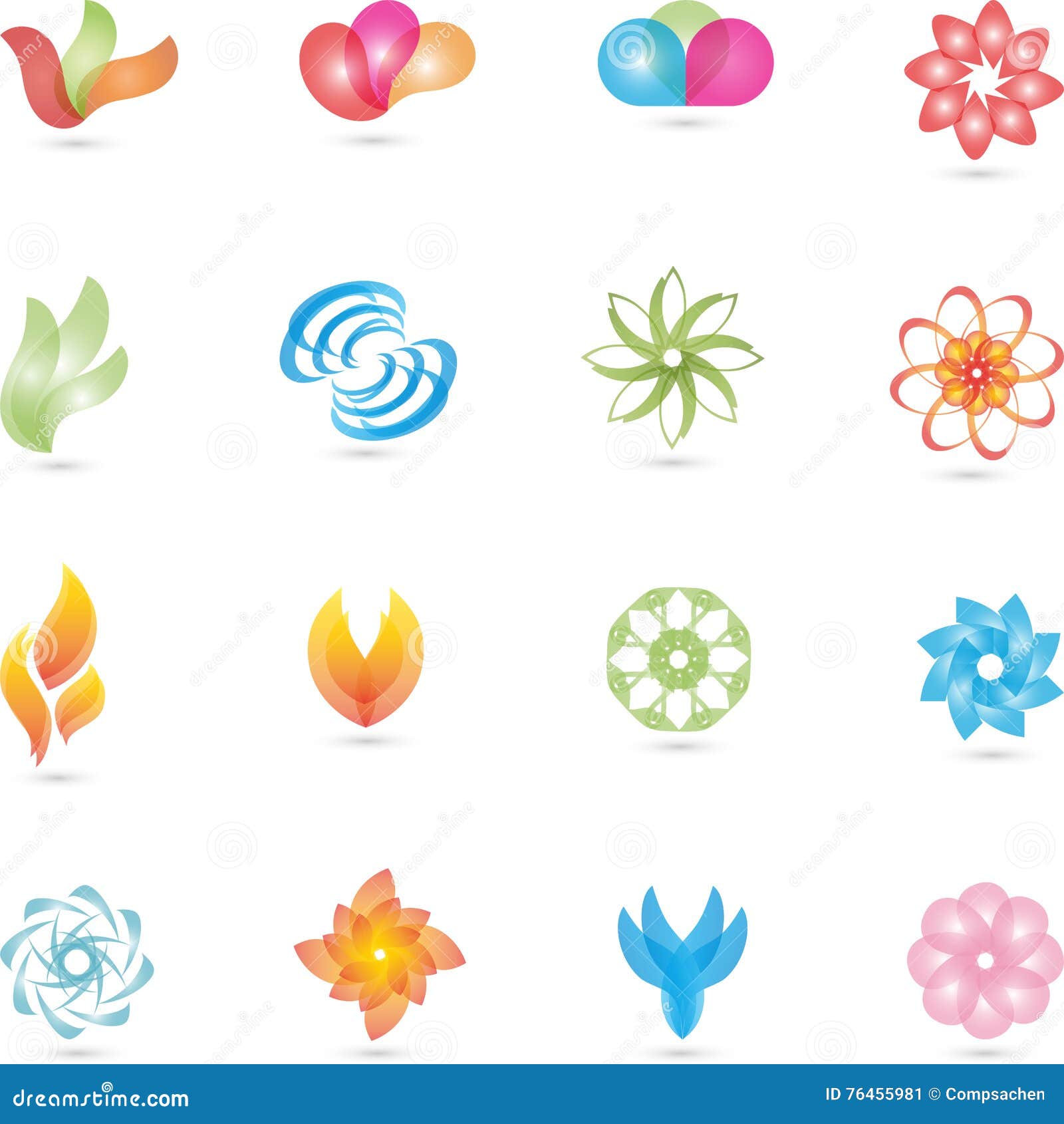 Logos Collection stock vector. Illustration of logo, element - 76455981