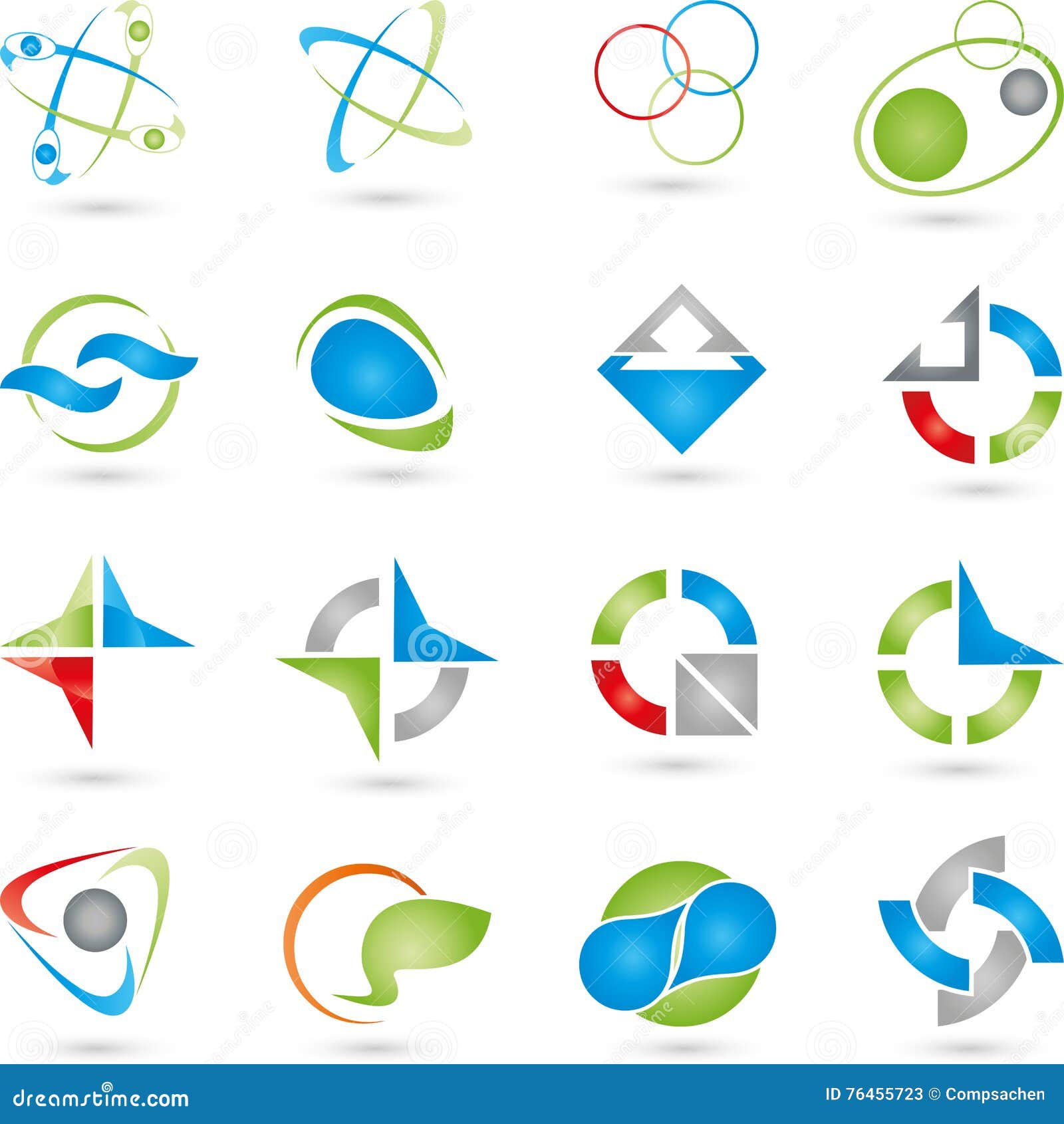 Logos collection stock vector. Illustration of network - 76455723