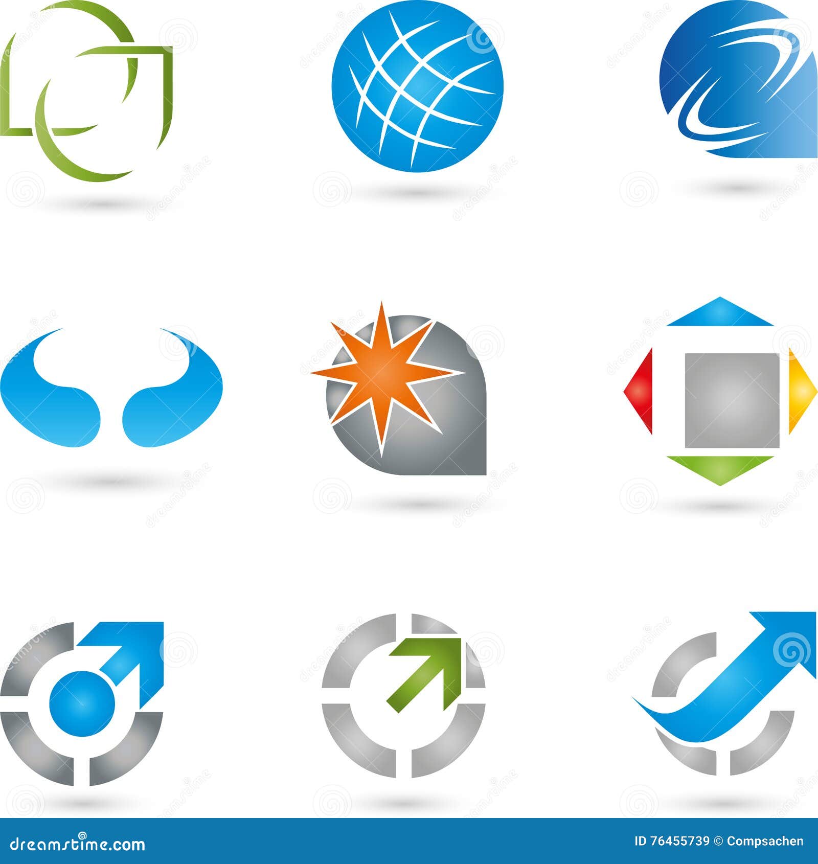 Logos Collection, Services Logos Cartoon Vector | CartoonDealer.com ...