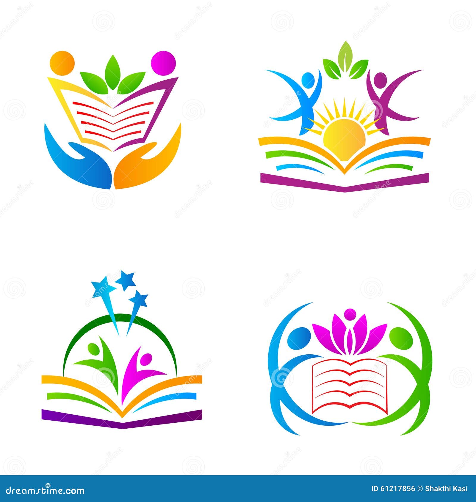 Logos d'éducation illustration de vecteur. Illustration du conception ...