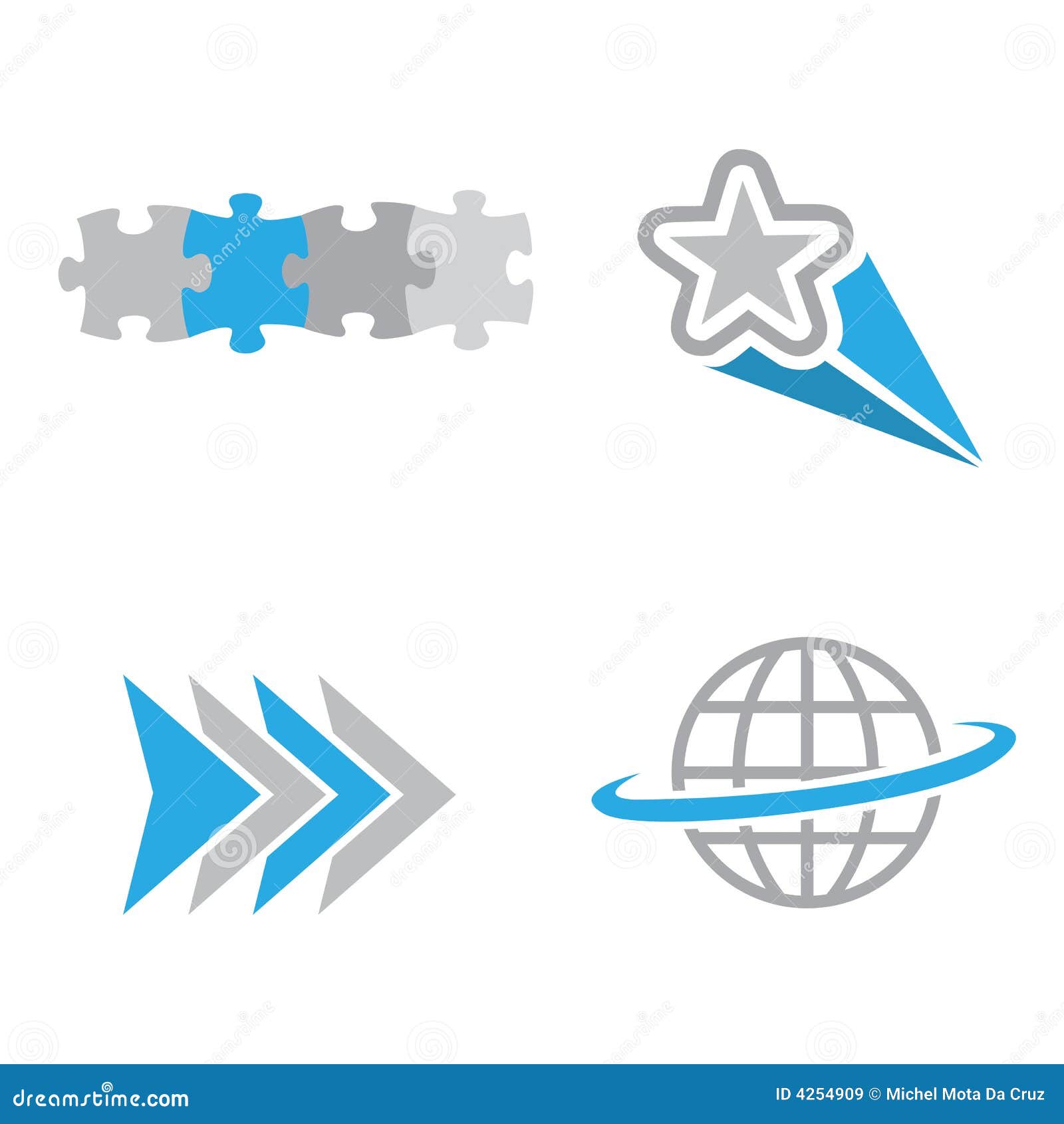 Logos de compagnie illustration de vecteur. Illustration du conceptuel ...