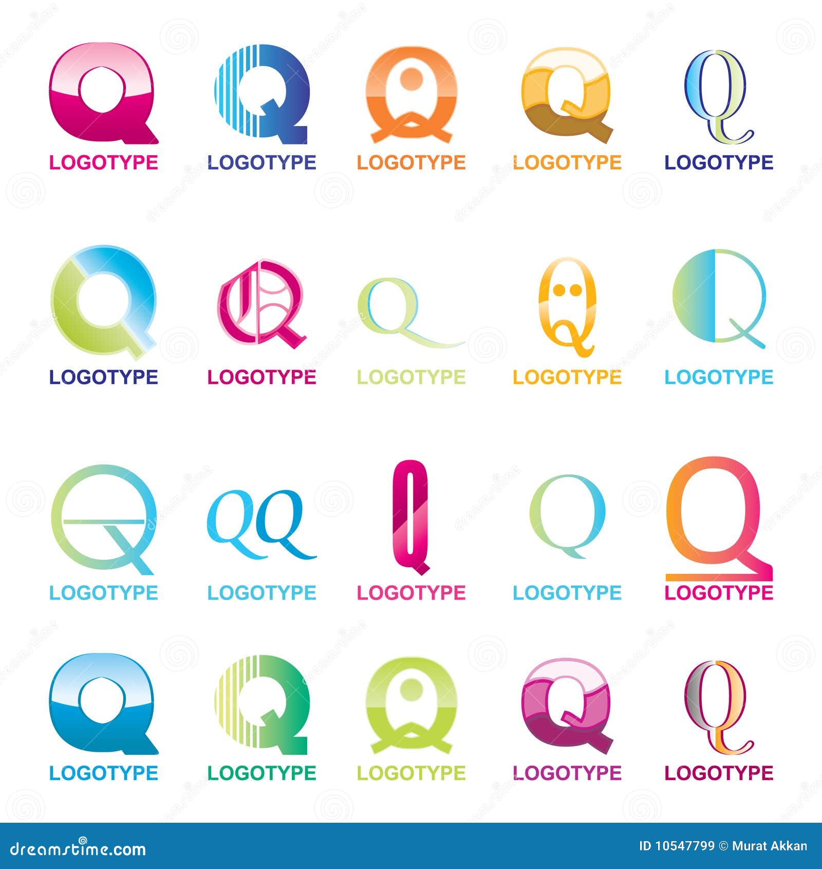 Logos de corporation illustration de vecteur. Illustration du abstrait ...