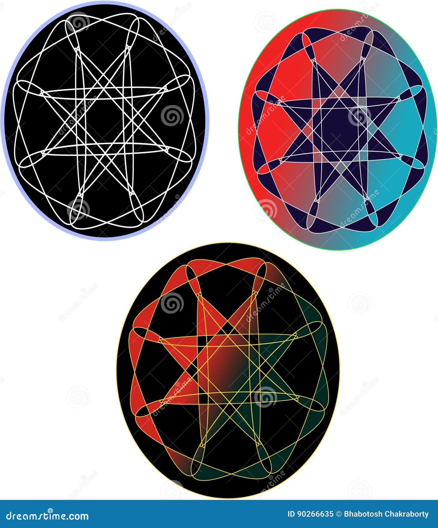 Logos de styliste illustration de vecteur. Illustration du coloré ...