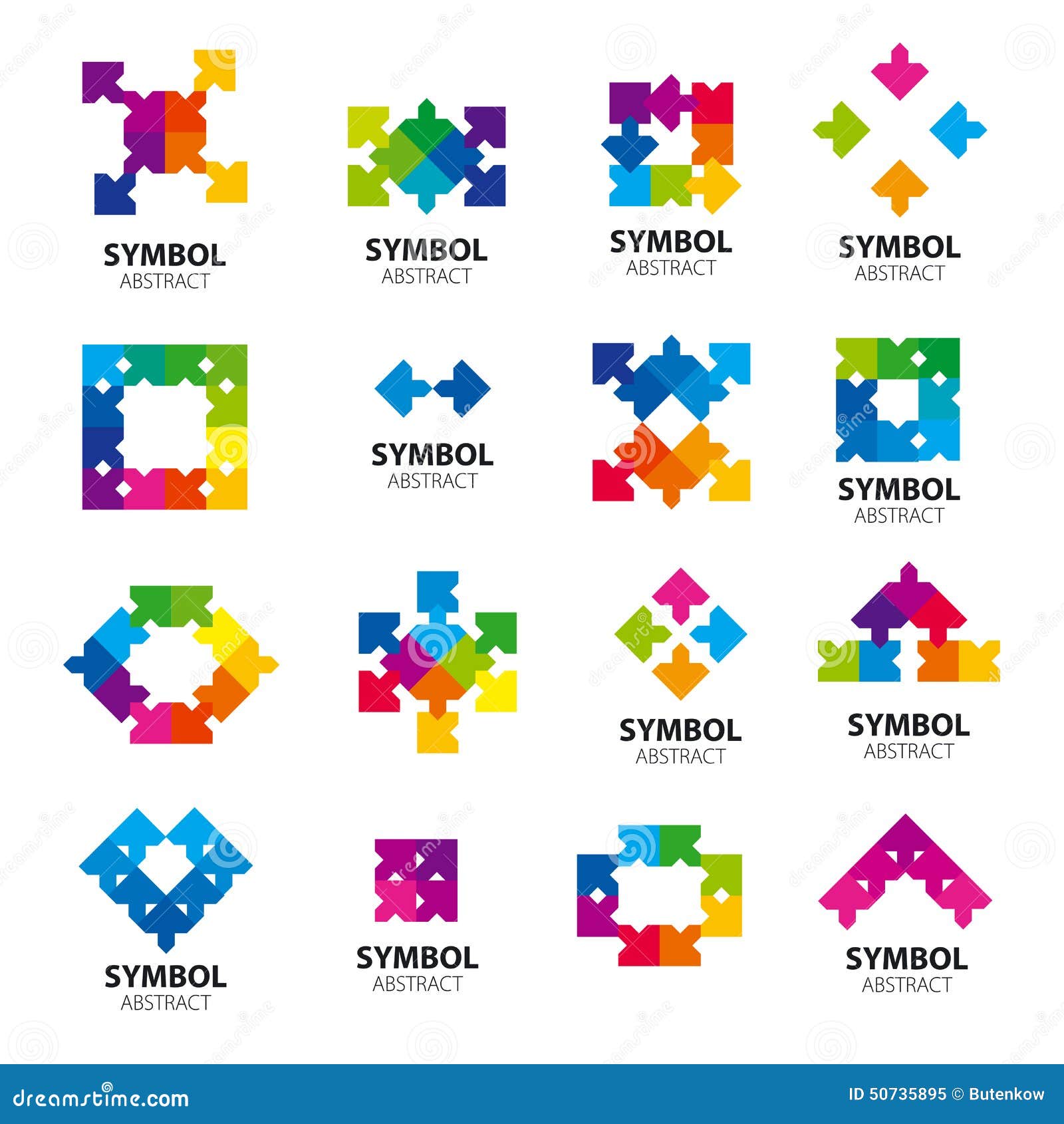 Logos De Vecteur Des Modules Abstraits Illustration de Vecteur ...