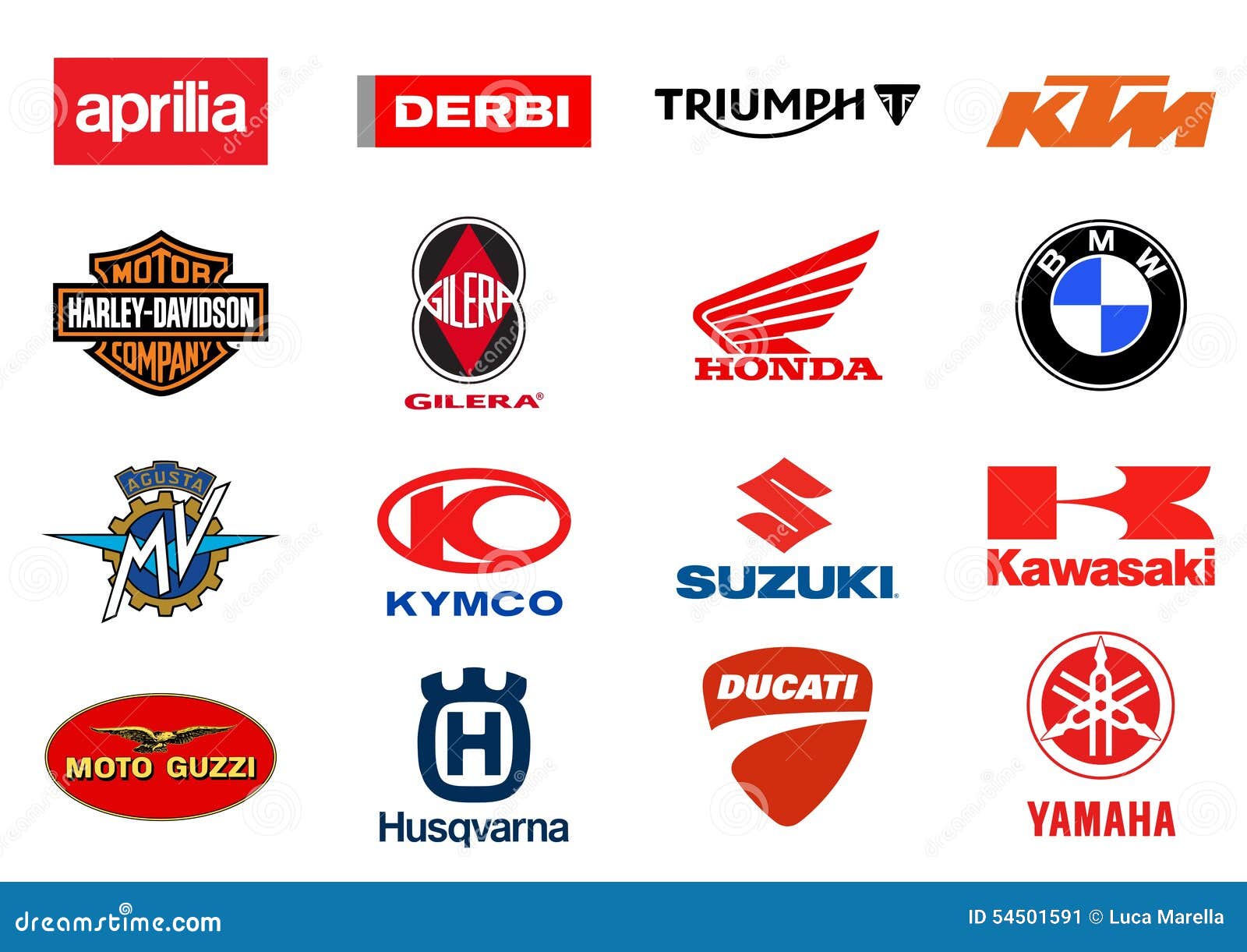 Logos Dei Produttori Dei Motocicli Fotografia Editoriale ...
