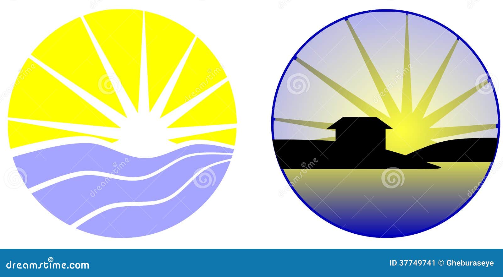 Logos del mare illustrazione di stock. Illustrazione di insieme - 37749741