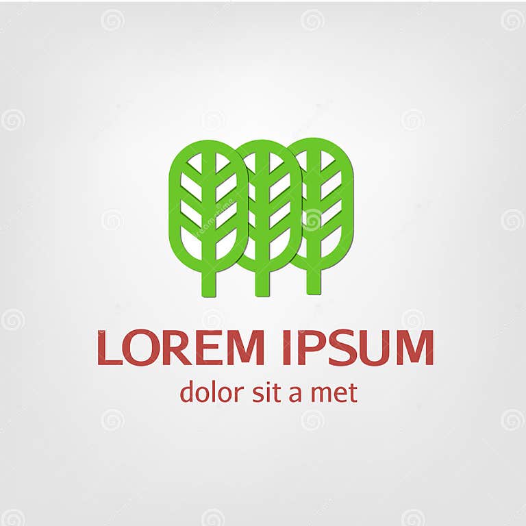 Logos, Emblems Forest, Park Stock Vector - Illustration of nature ...