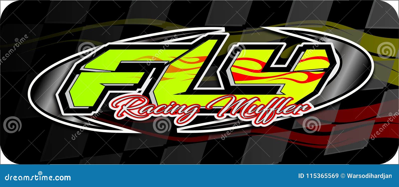 Logos stock illustration. Illustration of muffler, logo - 115365569