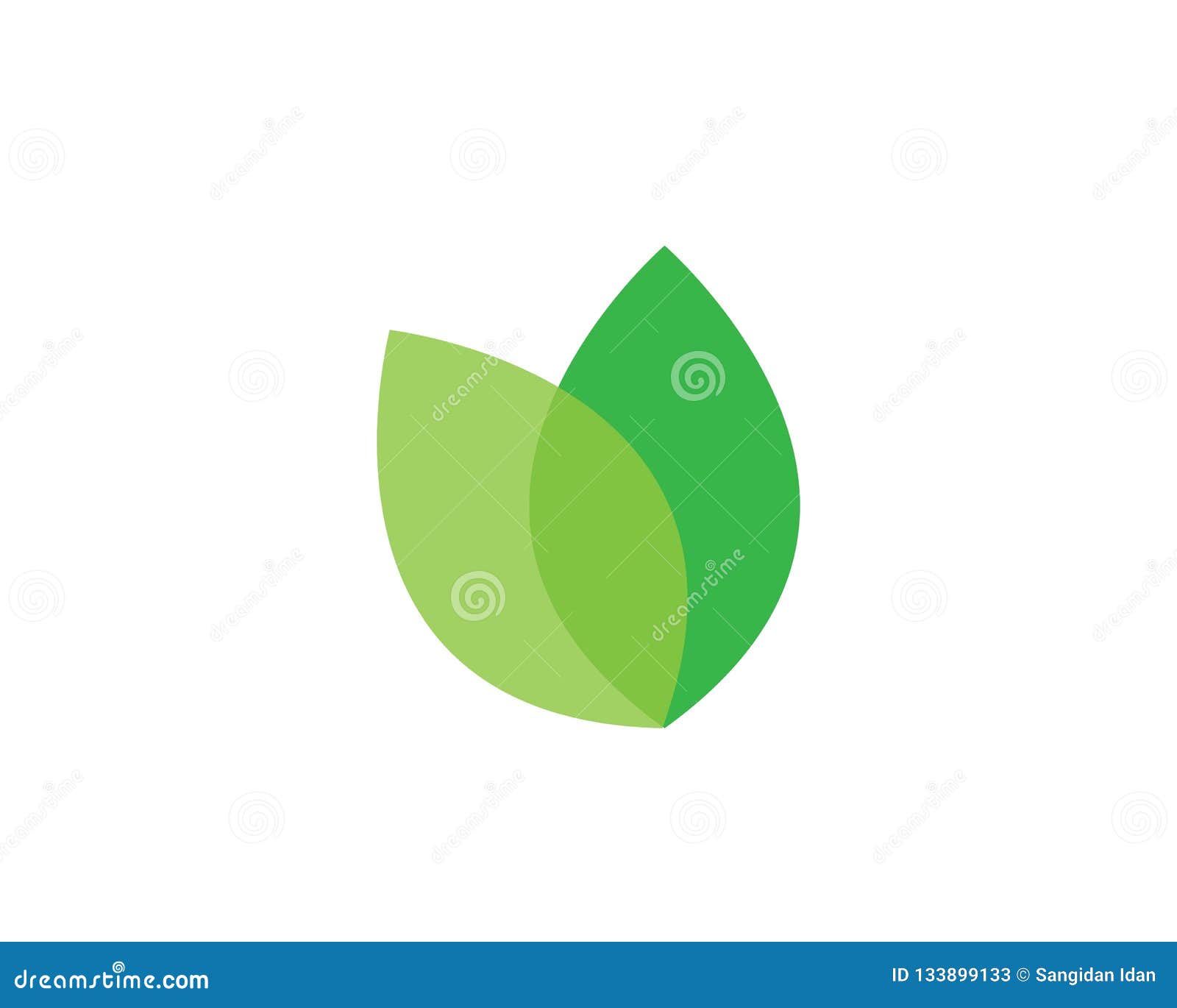 Logos of Green Leaf Ecology Nature Element Vector Stock Vector ...