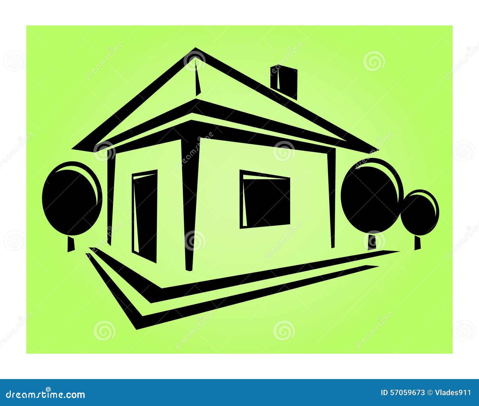 Logos Home Cartoon Vector | CartoonDealer.com #57059673