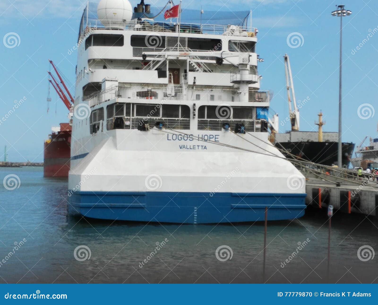 MV Logos Hope Ship Editorial Photo | CartoonDealer.com #21077807