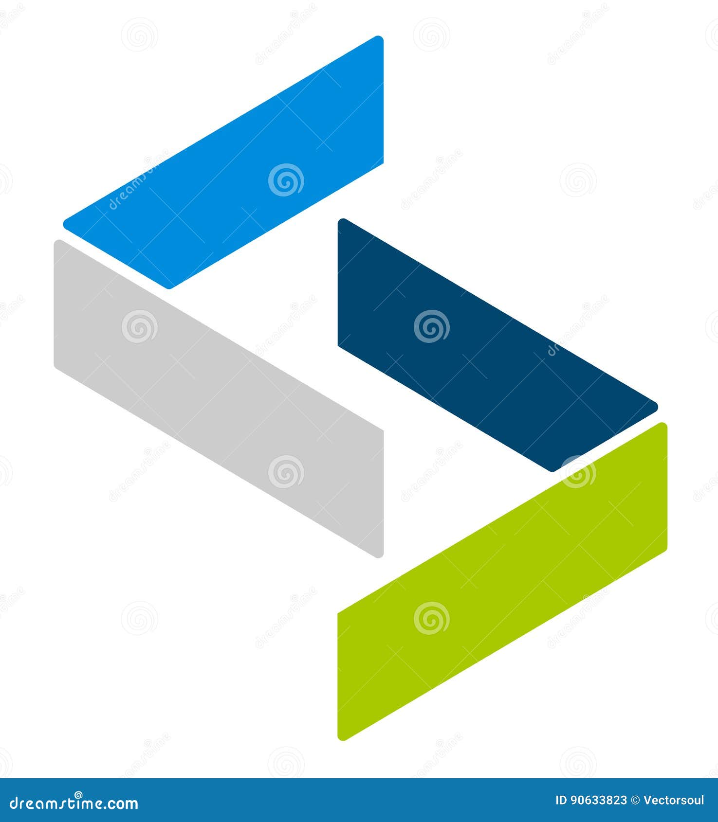 Logos, Logotypes For Different Uses. Flat Shape Logo Template Cartoon ...