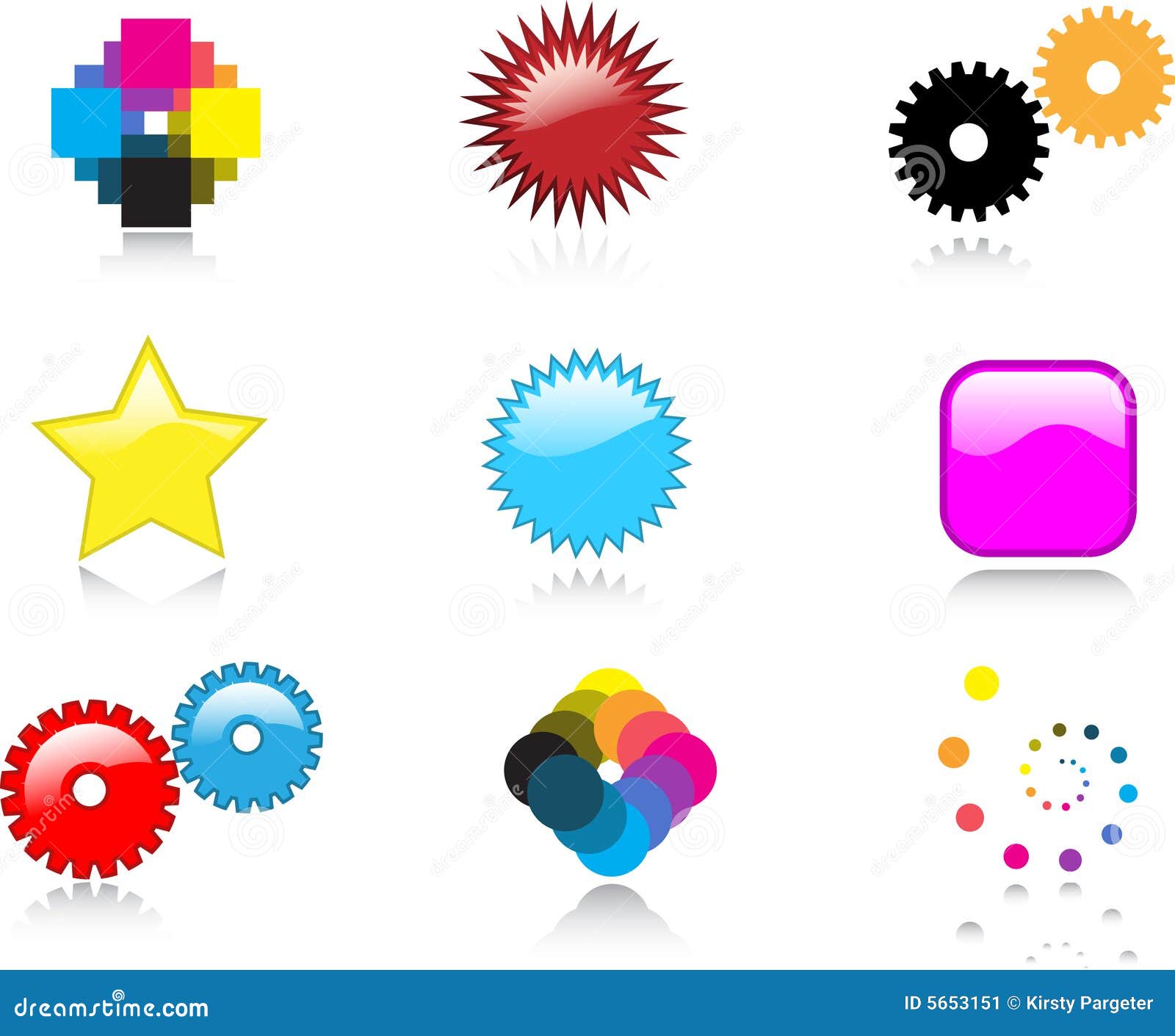 Logos utiles illustration de vecteur. Illustration du circulaire - 5653151