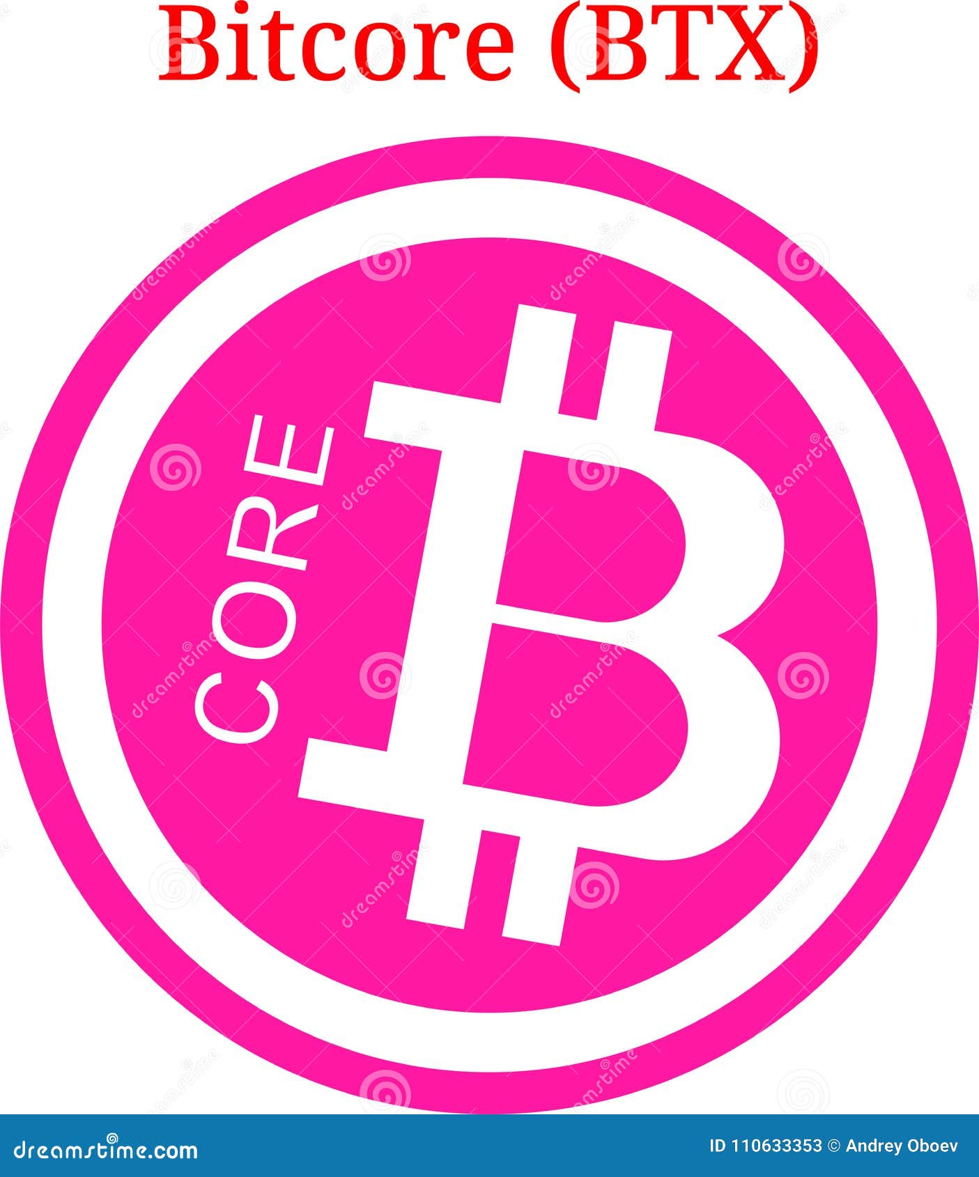 Logotipo Da BTX De Bitcore Do Vetor Ilustração do Vetor - Ilustração de ...