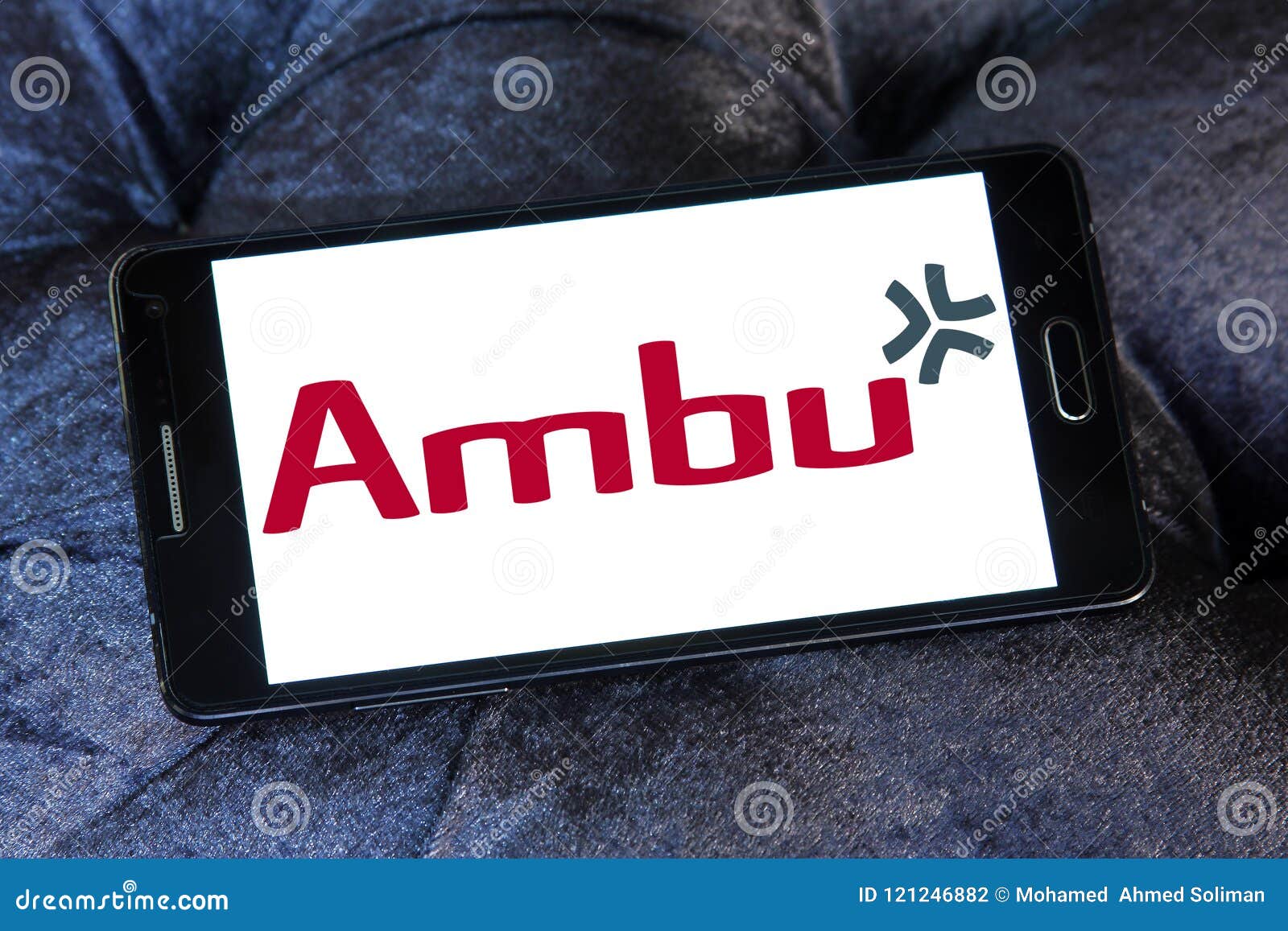 Logotipo Da Empresa De Ambu Fotografia Editorial - Imagem de trademark ...