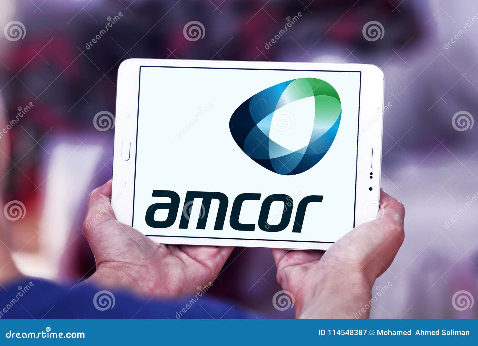 Logotipo Da Empresa De Amcor Fotografia Editorial - Imagem de limitado ...