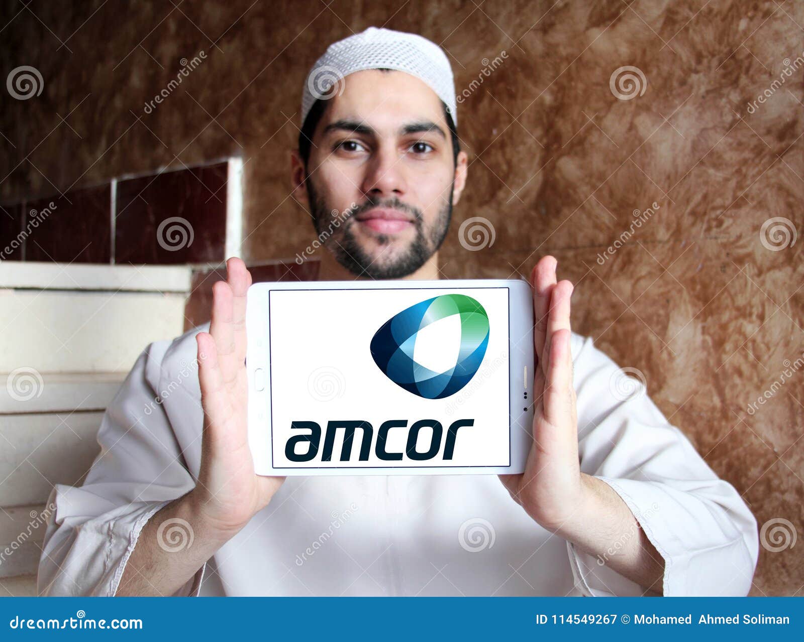 Logotipo Da Empresa De Amcor Fotografia Editorial - Imagem de comercial ...