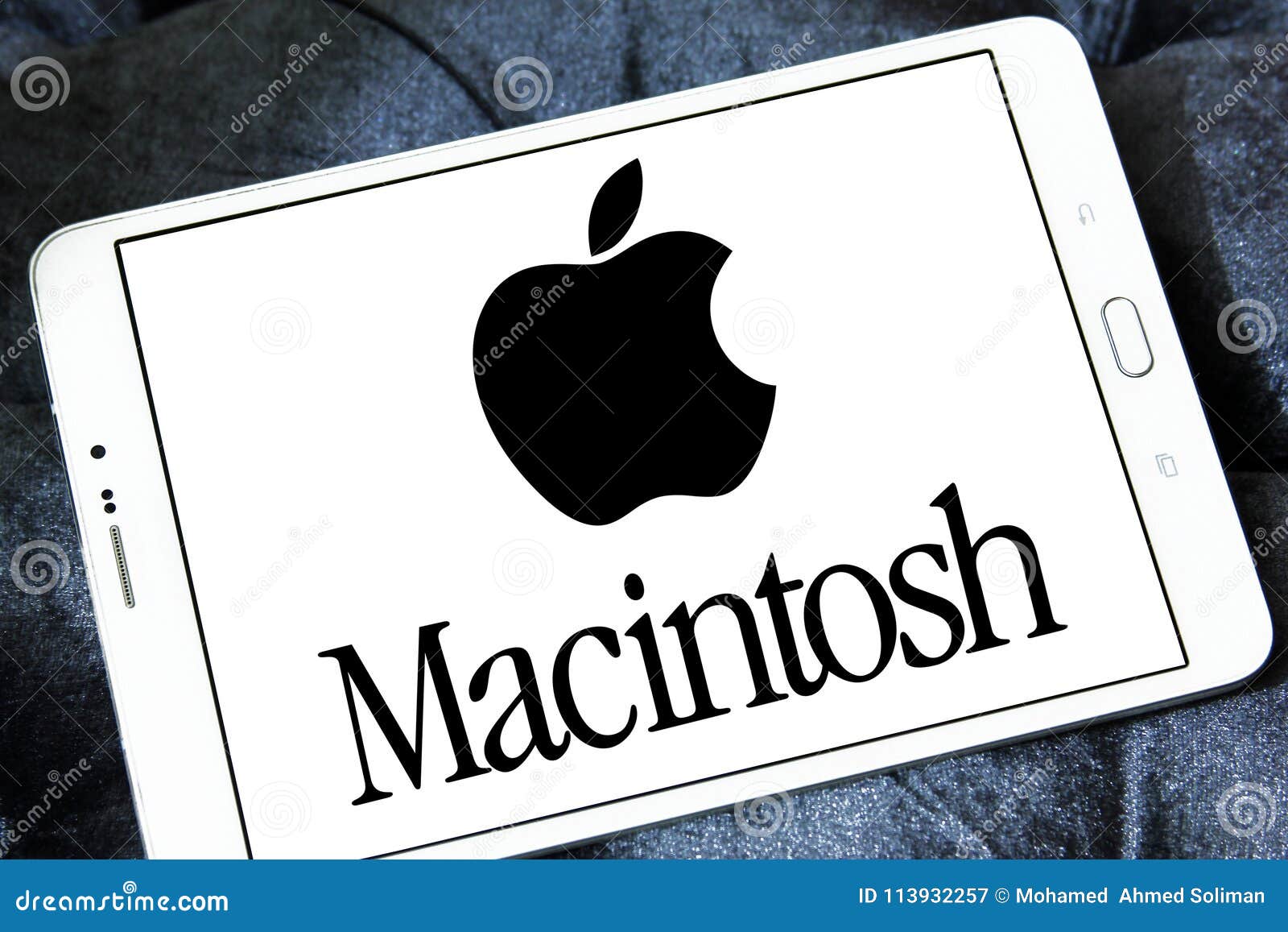Logotipo Da Empresa De Apple Macintosh Fotografia Editorial - Imagem de ...
