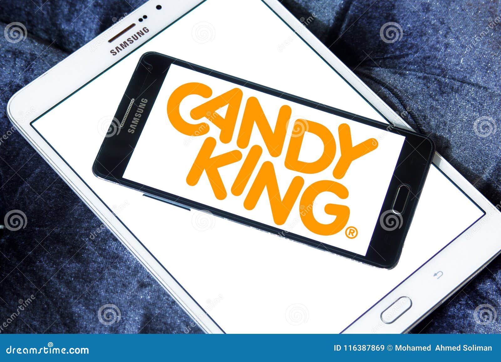 Logotipo Da Empresa De Candyking Imagem de Stock Editorial - Imagem de ...