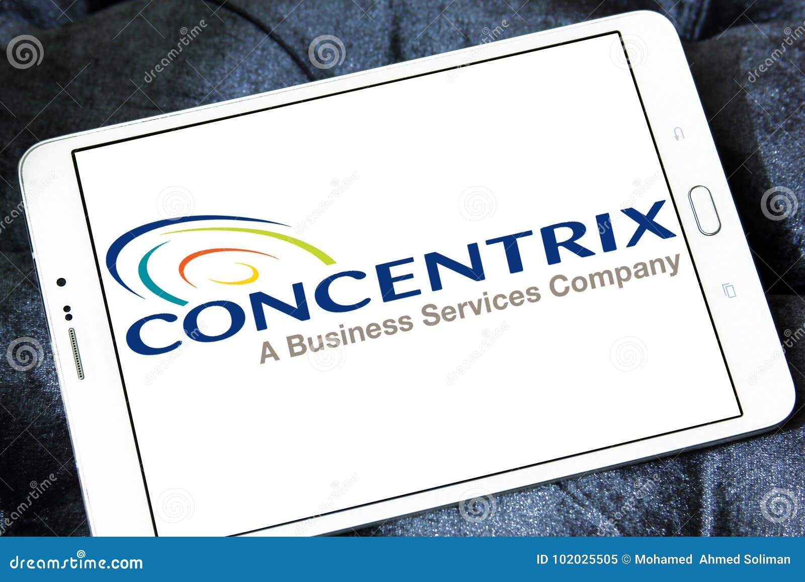 Logotipo Da Empresa De Concentrix Imagem Editorial - Imagem de fornece ...