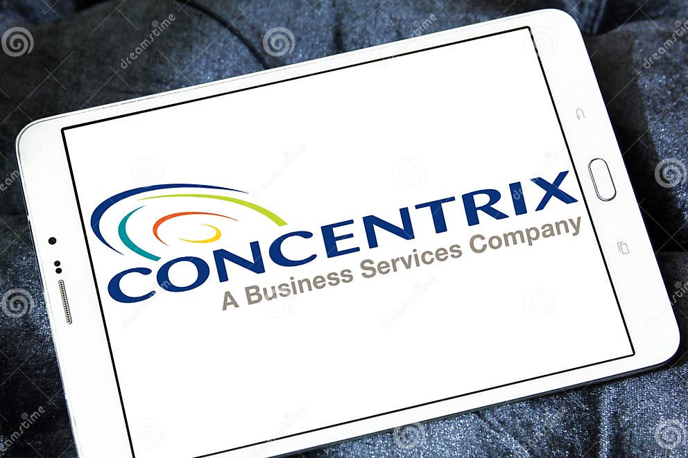 Logotipo Da Empresa De Concentrix Imagem Editorial - Imagem de fornece ...