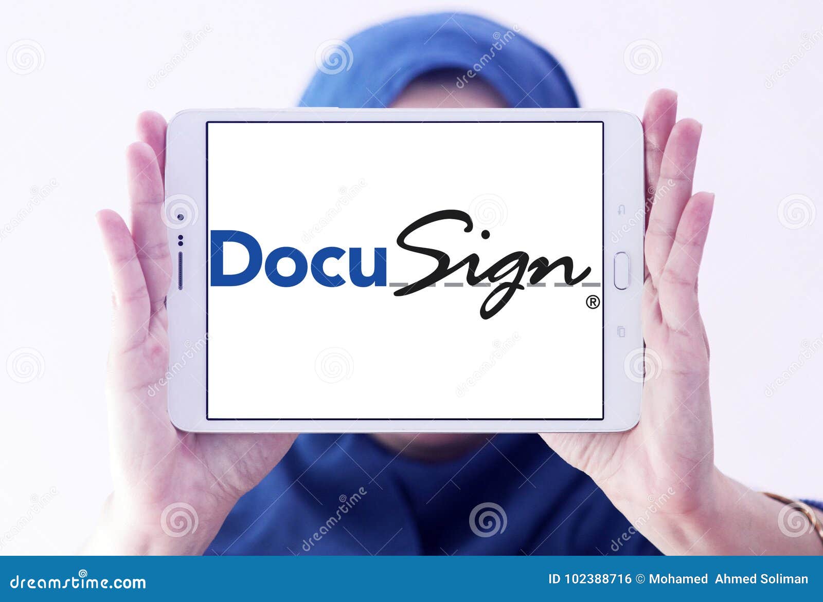 Logotipo Da Empresa De DocuSign Foto Editorial - Imagem de vetores ...