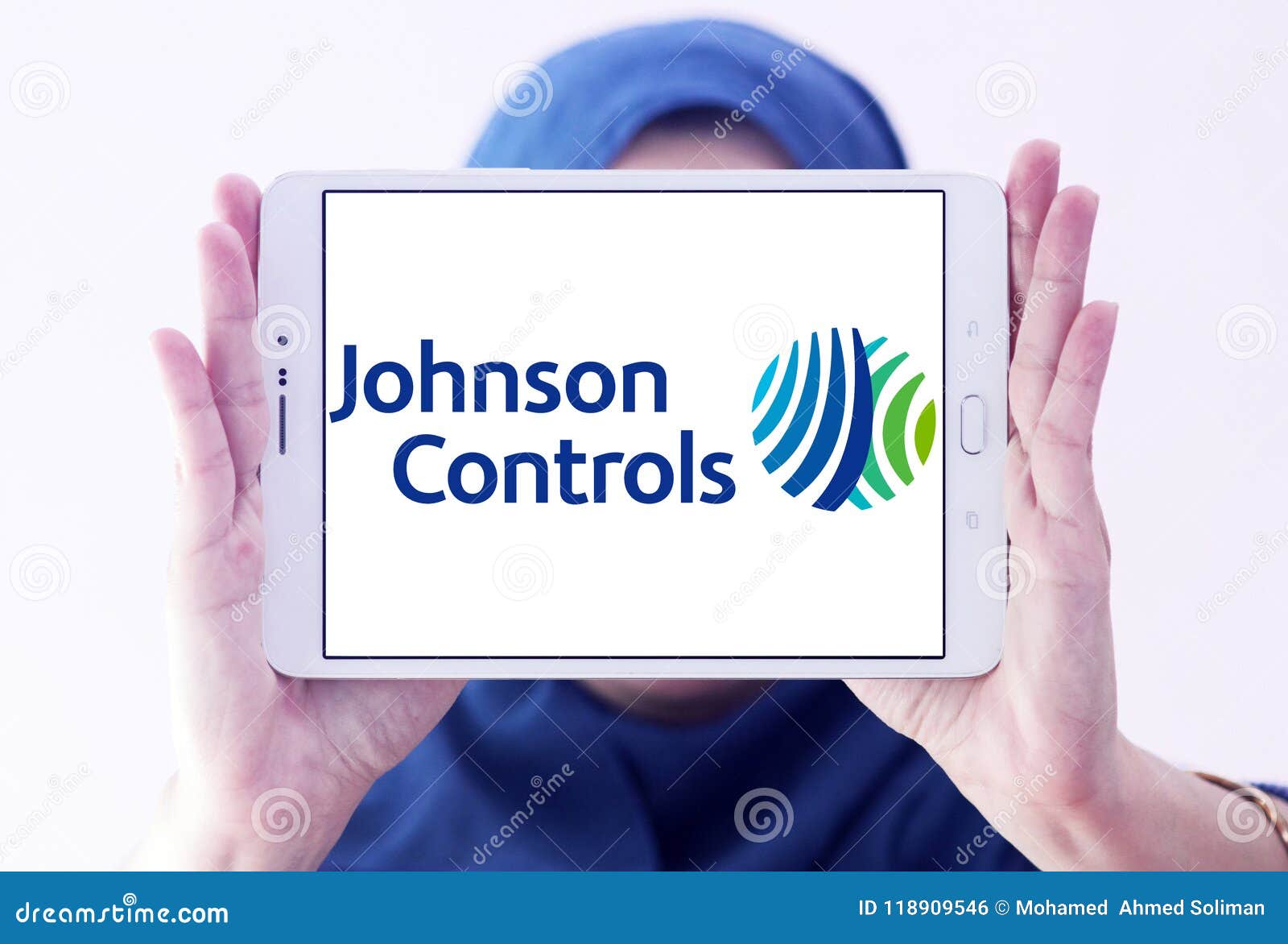 Logotipo Da Empresa De Johnson Controls Foto Editorial - Imagem de ...