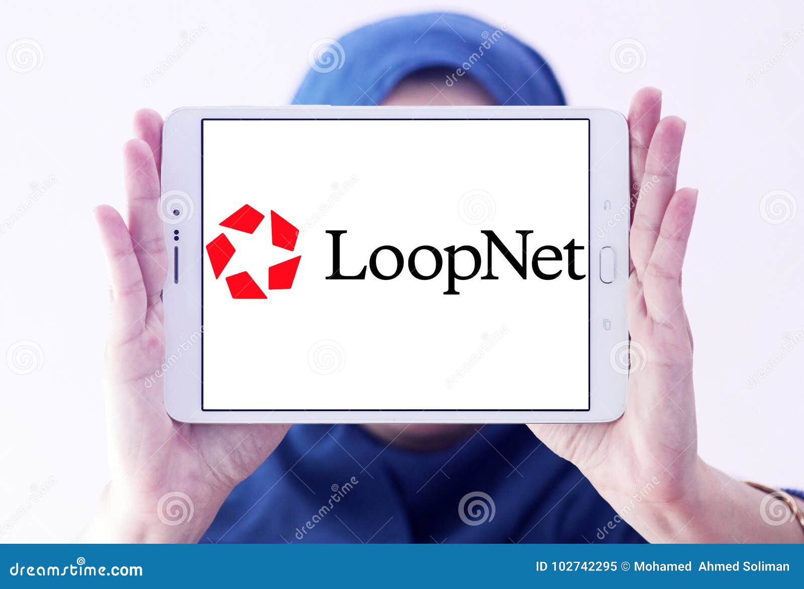 Logotipo Da Empresa De LoopNet Imagem Editorial - Imagem de vetor ...