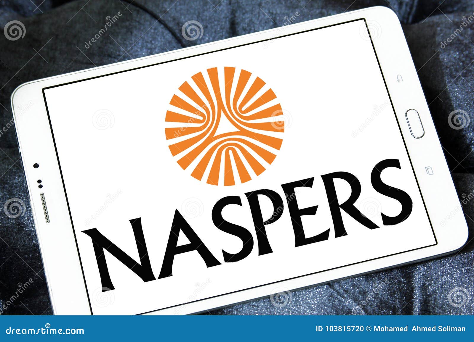 Logotipo Da Empresa De Naspers Imagem Editorial - Imagem de marketing ...