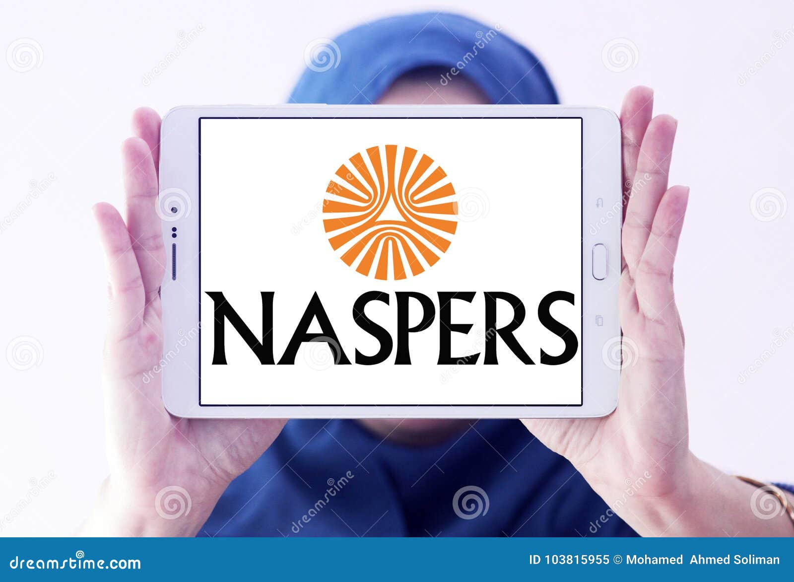 Logotipo Da Empresa De Naspers Imagem Editorial - Imagem de lema ...